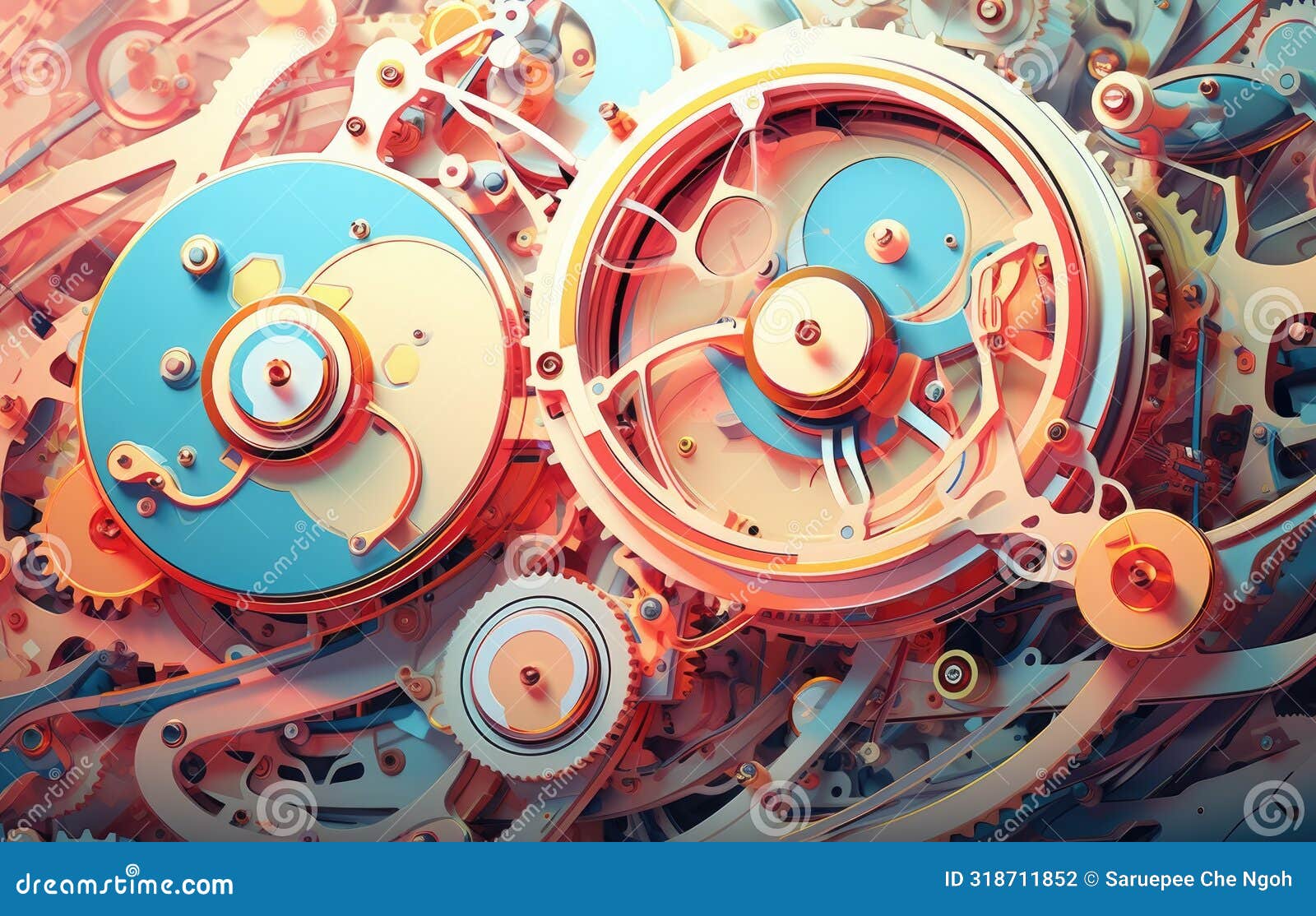Mechanical Scheme Engineering with Circles and Geometric Parts of ...