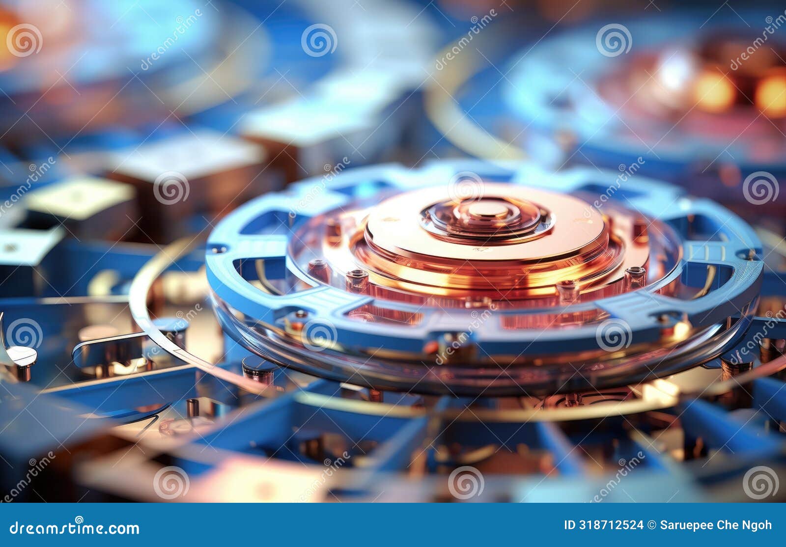 Mechanical Scheme, Black And White Vector Engineering Drawing Wi ...