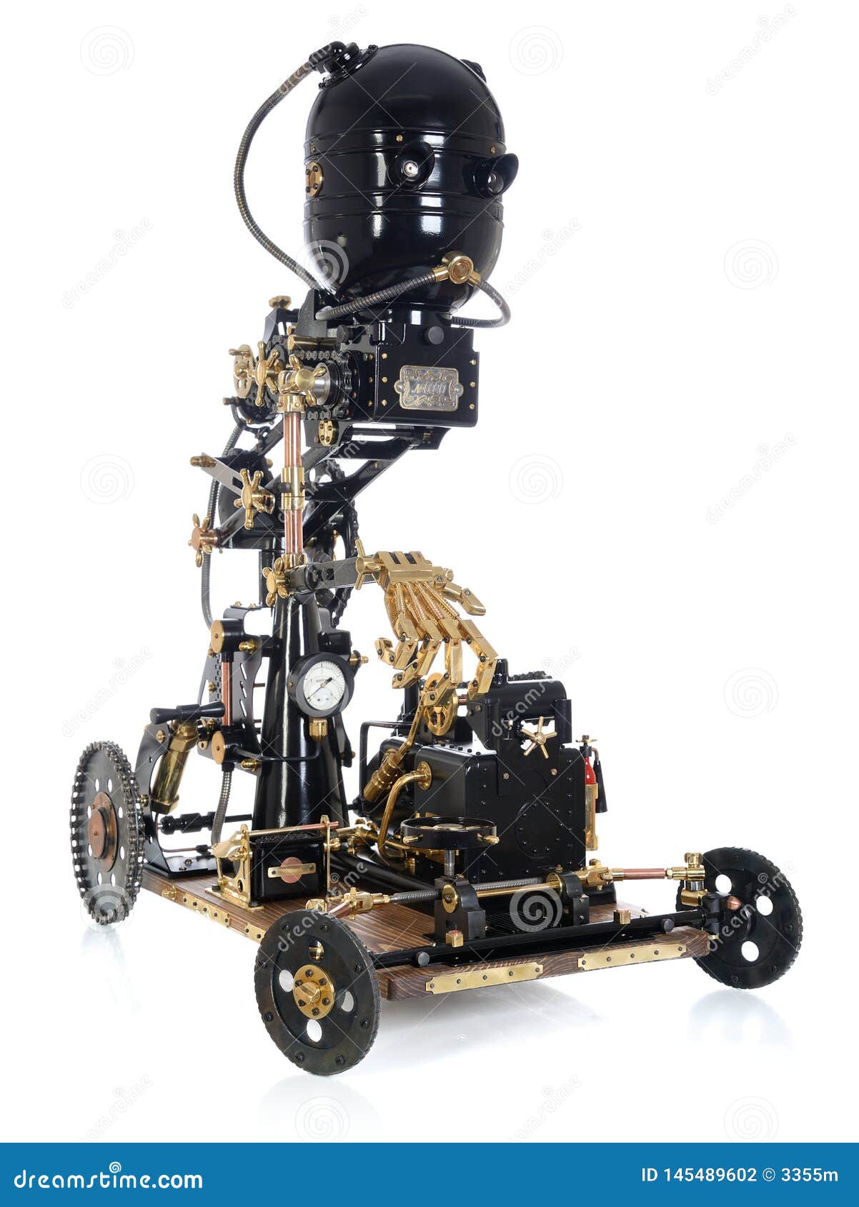 Mechanical servant model stock photo. Image of gear - 145489602