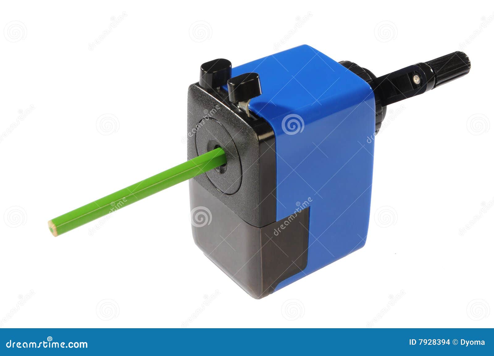 Mechanical Sharpener of Pencils Stock Photo - Image of isolated, sharp ...