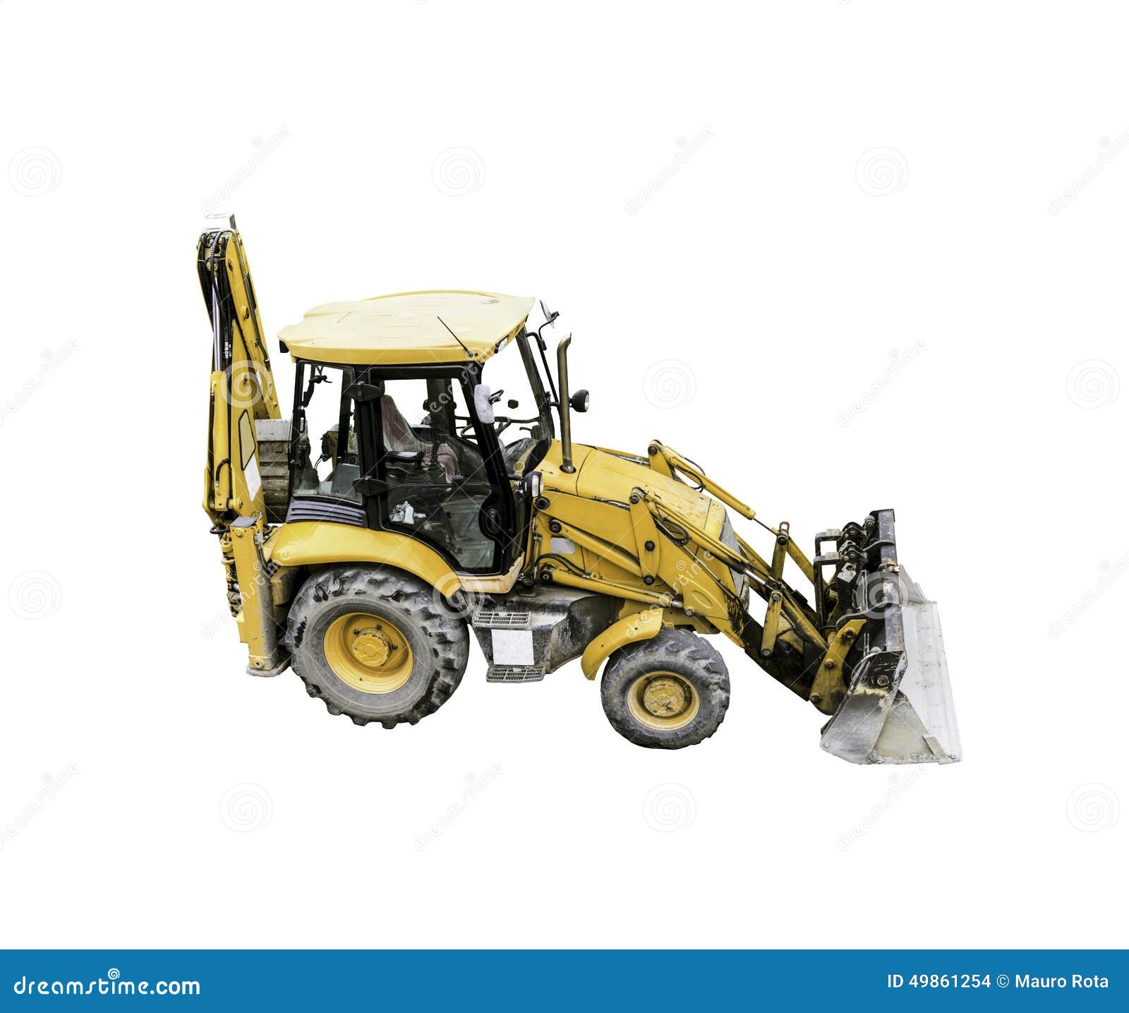 Mechanical shovel stock photo. Image of mechanical, site - 49861254