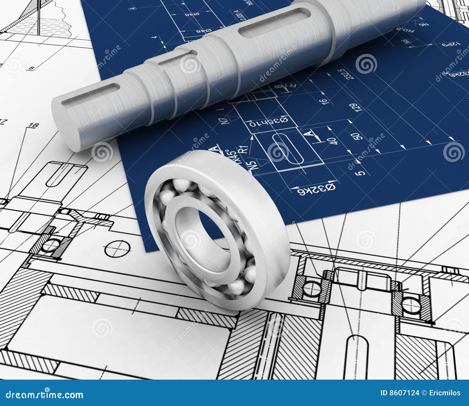Mechanical Engineering 3d Drawing