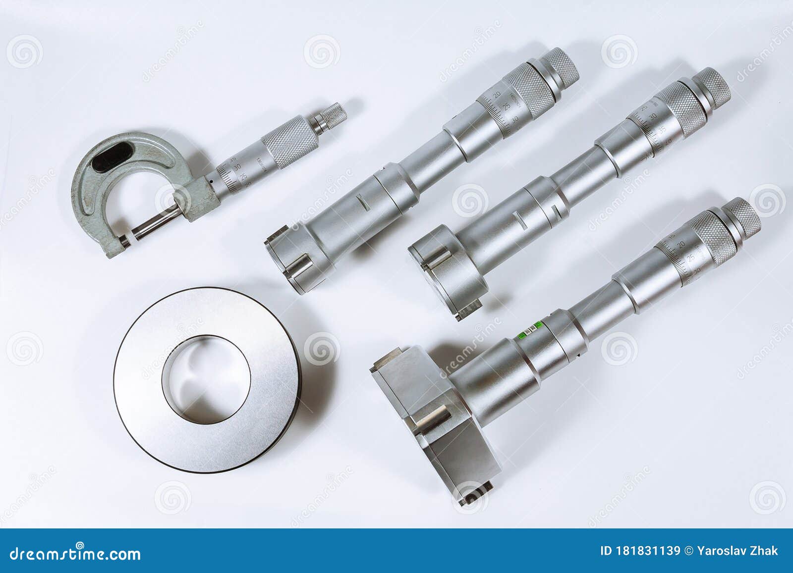 Calibration Micrometer. Device For Accurately Measuring The Diameter Of ...