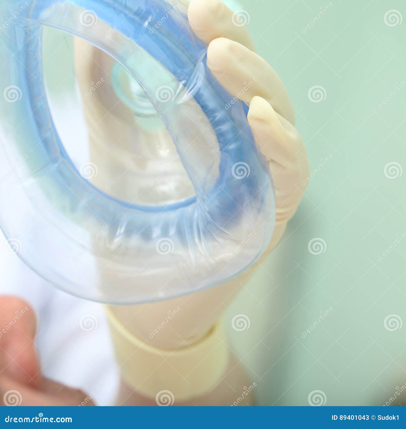 OLD Mechanical Ventilation And Life Saving. Ventilation Of Patient ...