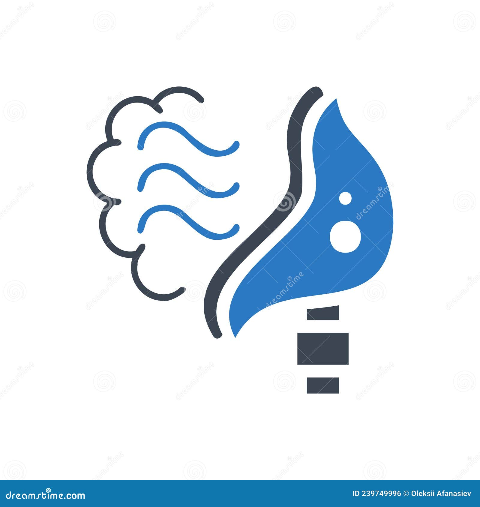 Mechanical Ventilation Related Vector Glyph Icon Stock Illustration ...