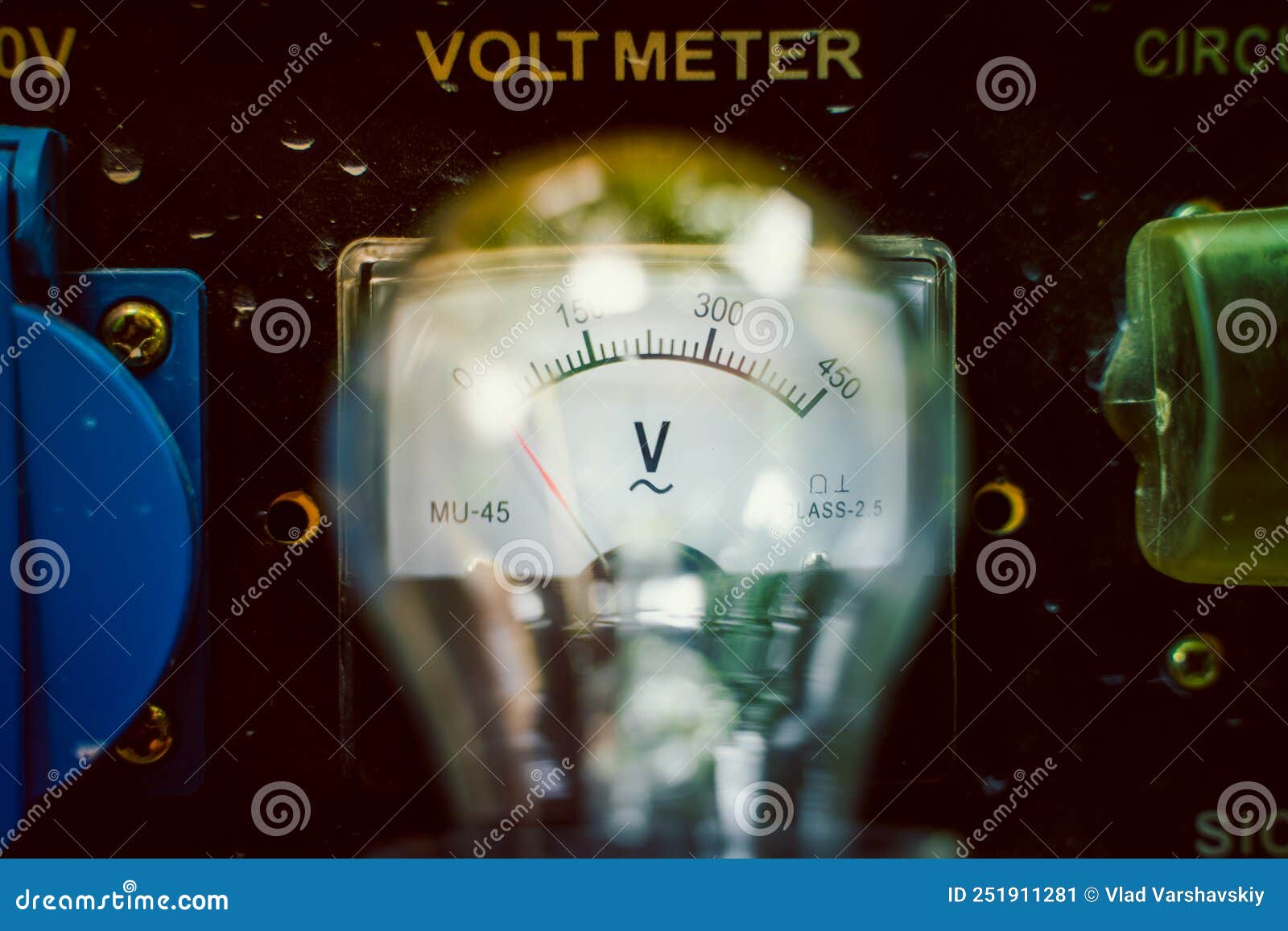 Voltage Measuring With Digital Multimeter Instrument On Wall Socket ... Voltage Measuring With Digital Multimeter Instrument On Wall Socket ...