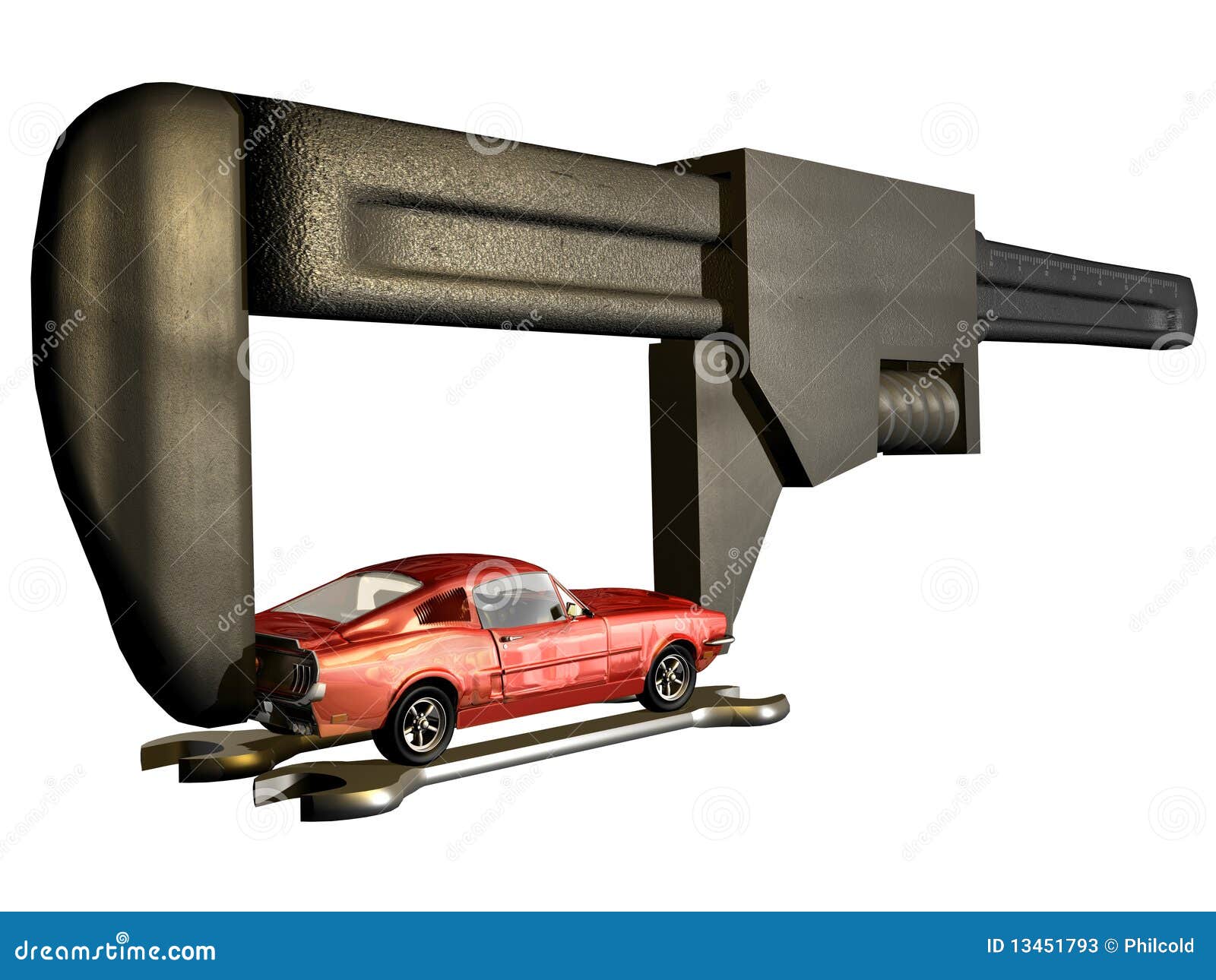 Mechanical workshop stock illustration. Illustration of repair - 13451793