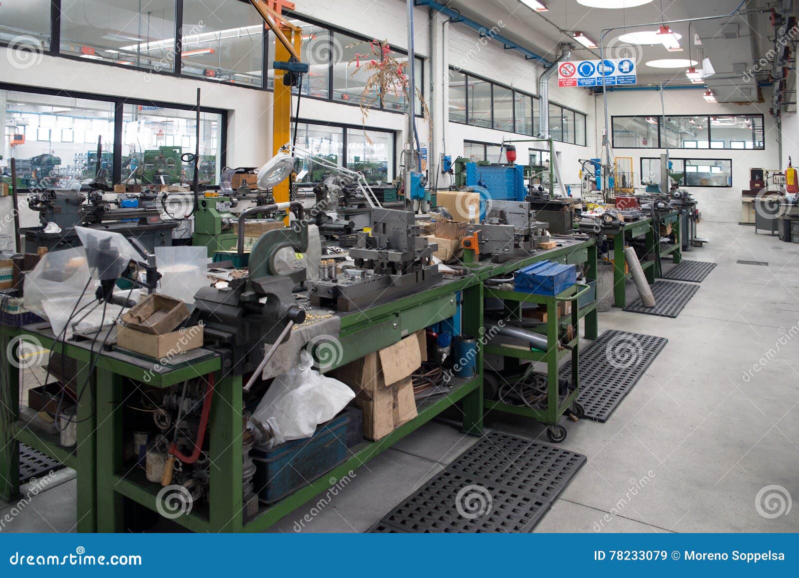 Mechanical workshop stock image. Image of maintenance - 78233079