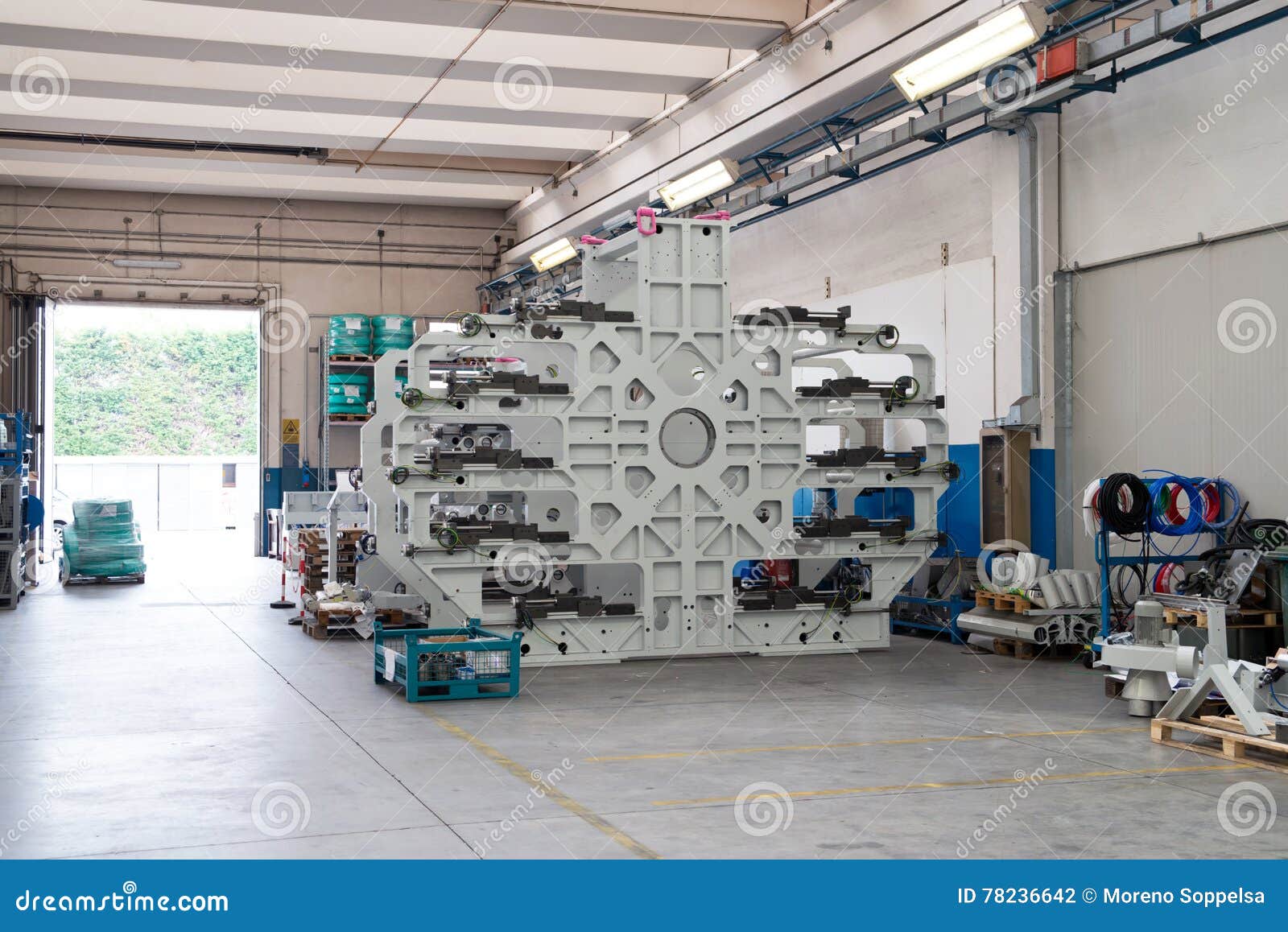Mechanical workshop stock photo. Image of repair, manufacture - 78236642