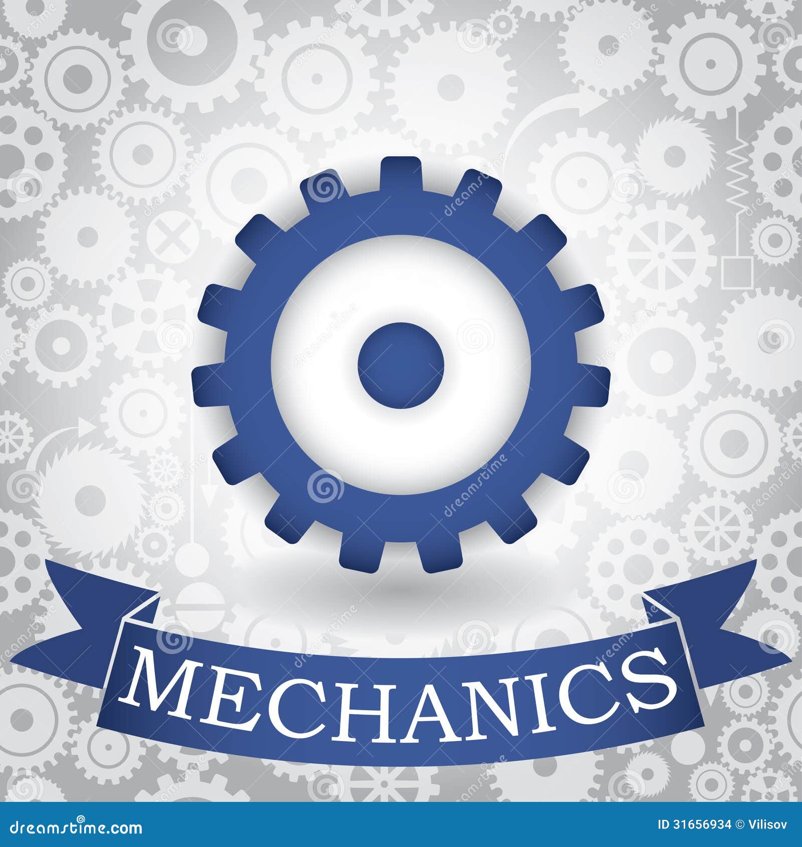 Mechanics stock vector. Illustration of engine, industry - 31656934