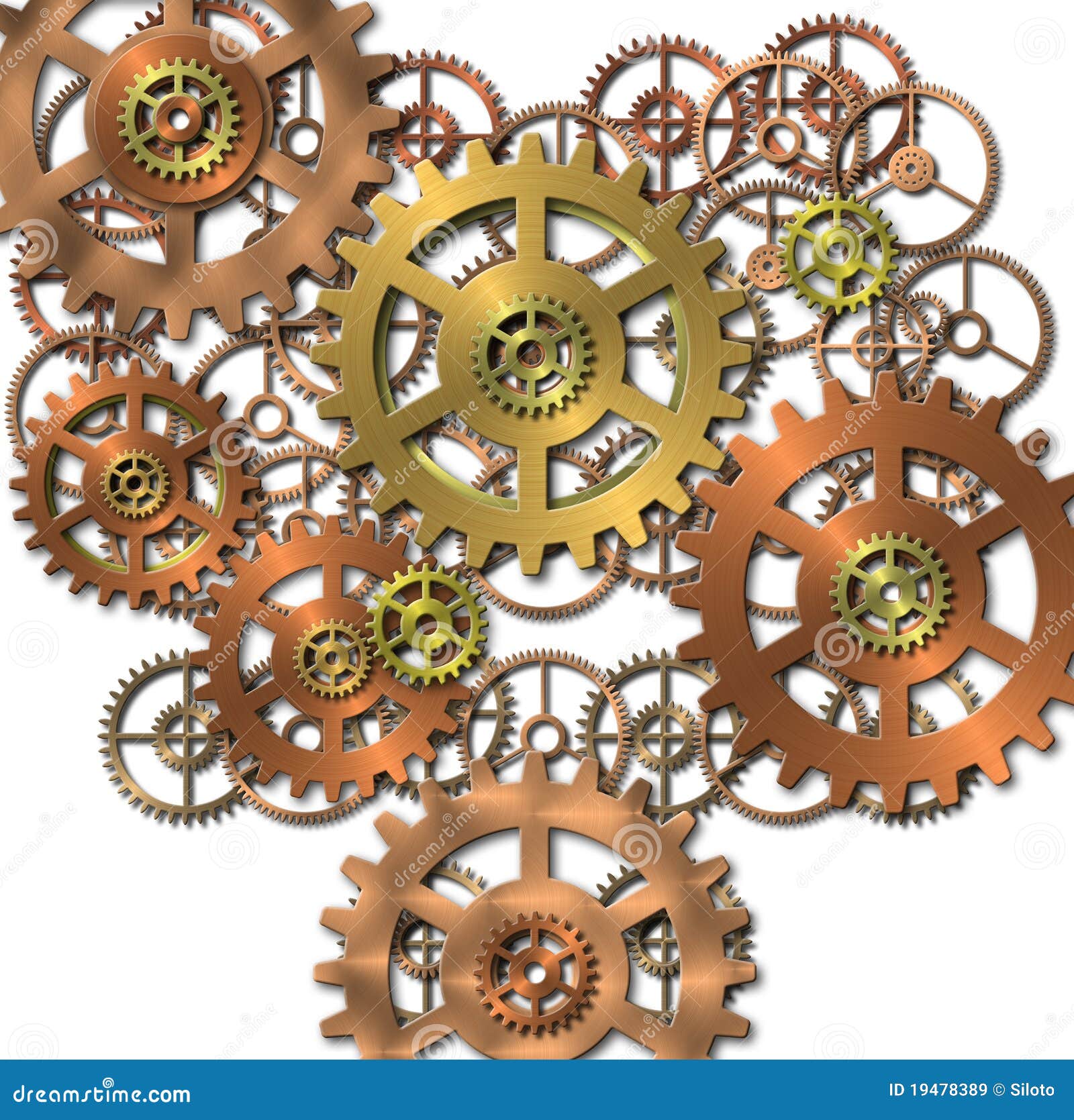 Mechanism stock illustration. Illustration of technical - 19478389