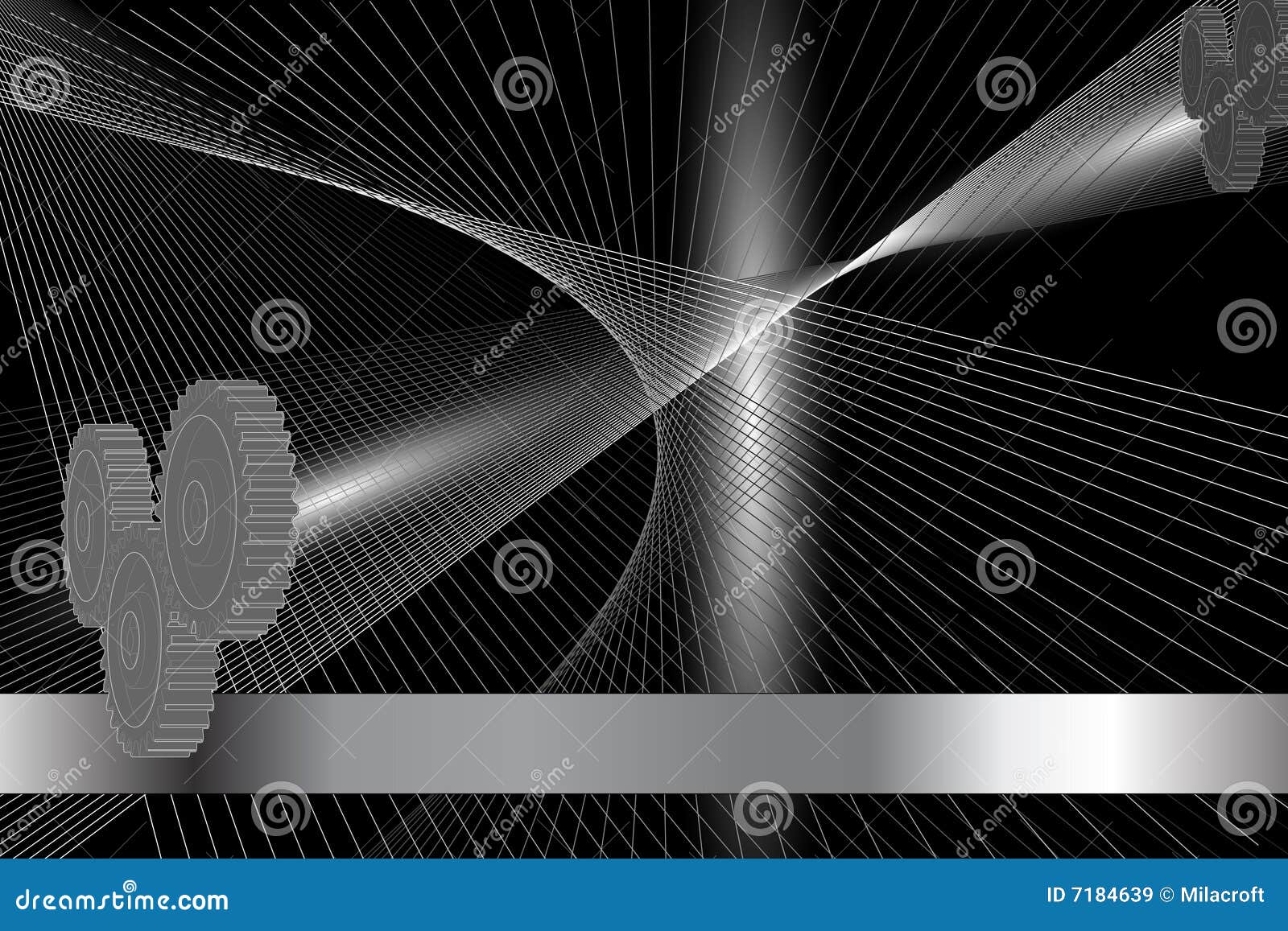 Mechanism Abstract Architect Background Blueprint Stock Image ...