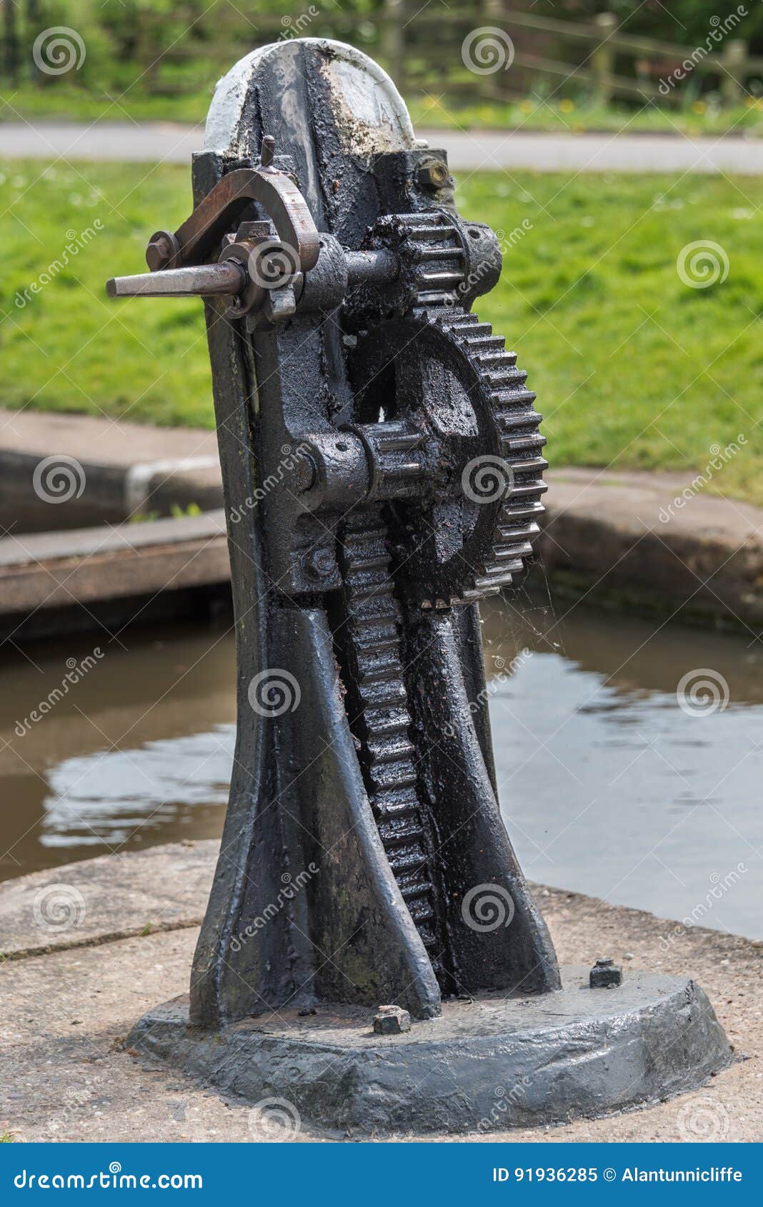 Mechanism stock image. Image of rusty, close, flood, equipment - 91936285