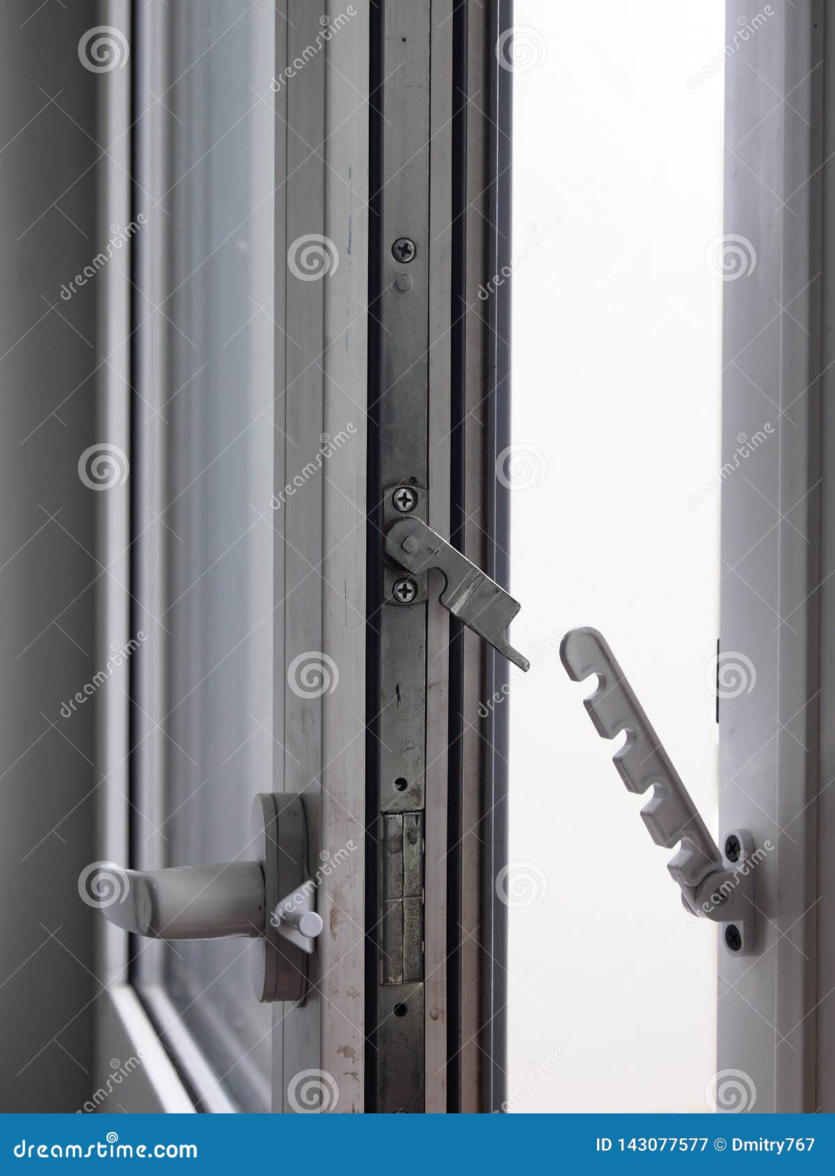 The Mechanism of Closing Window Stock Image - Image of checking ...