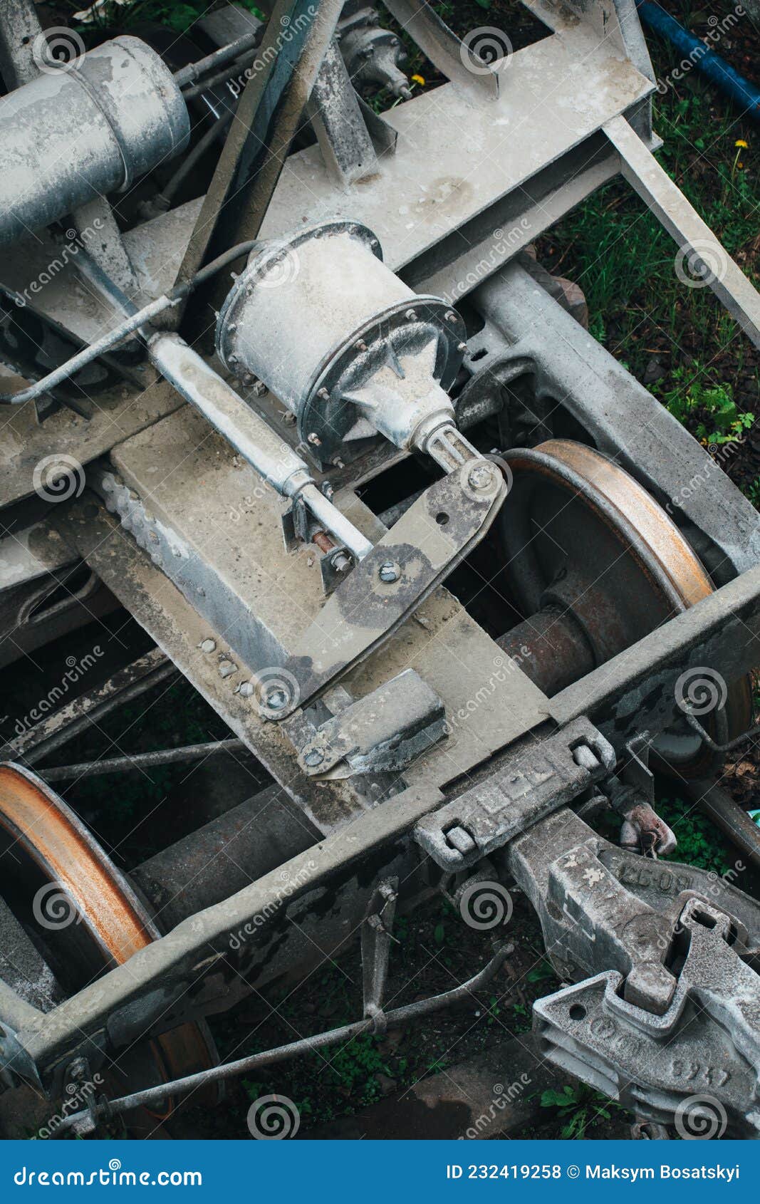 Connection Of Railway Tracks In Underground Tunnel Of The Subway ...