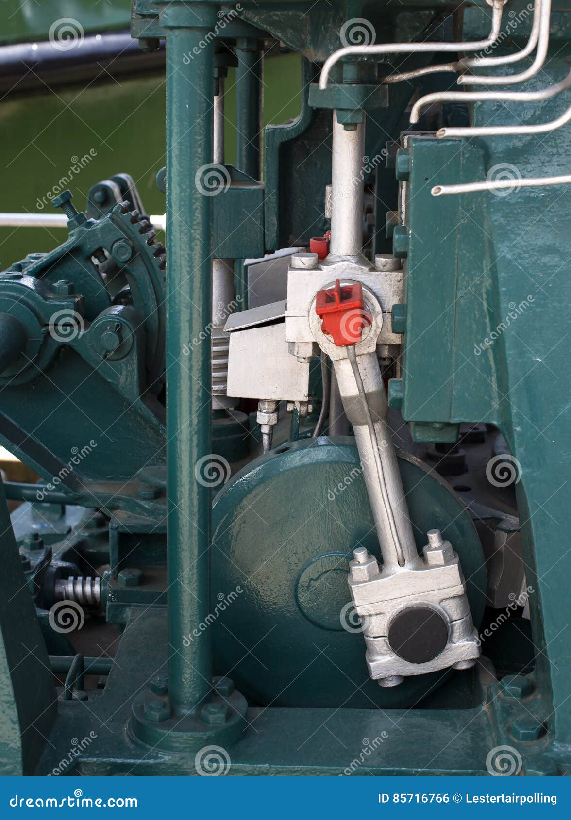 The Mechanism of the Large Gear of Stock Photo - Image of design ...