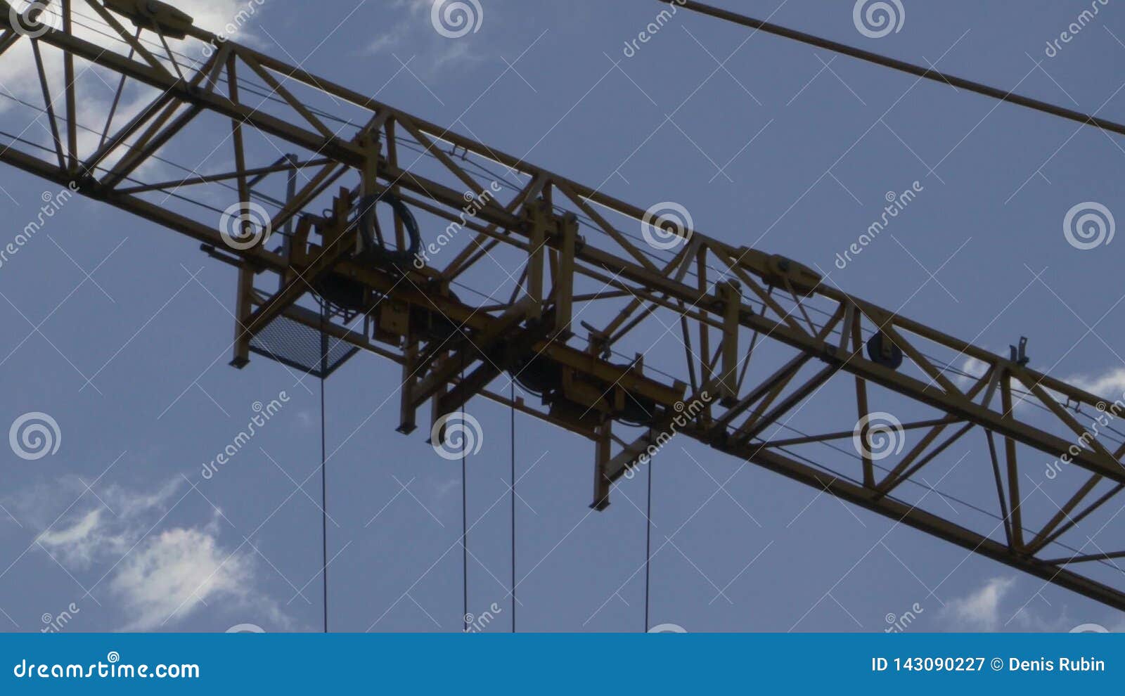 The Mechanism of Lifting the Hook of the Tower Crane Moves Along the ...