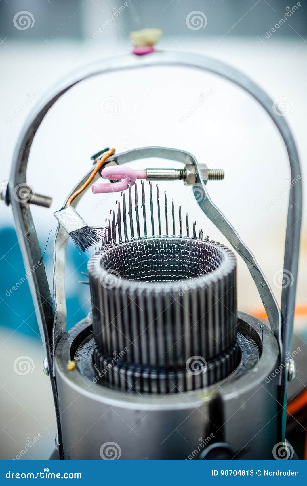 Mechanism for Making Metal Braiding. Stock Image - Image of mechanism ...