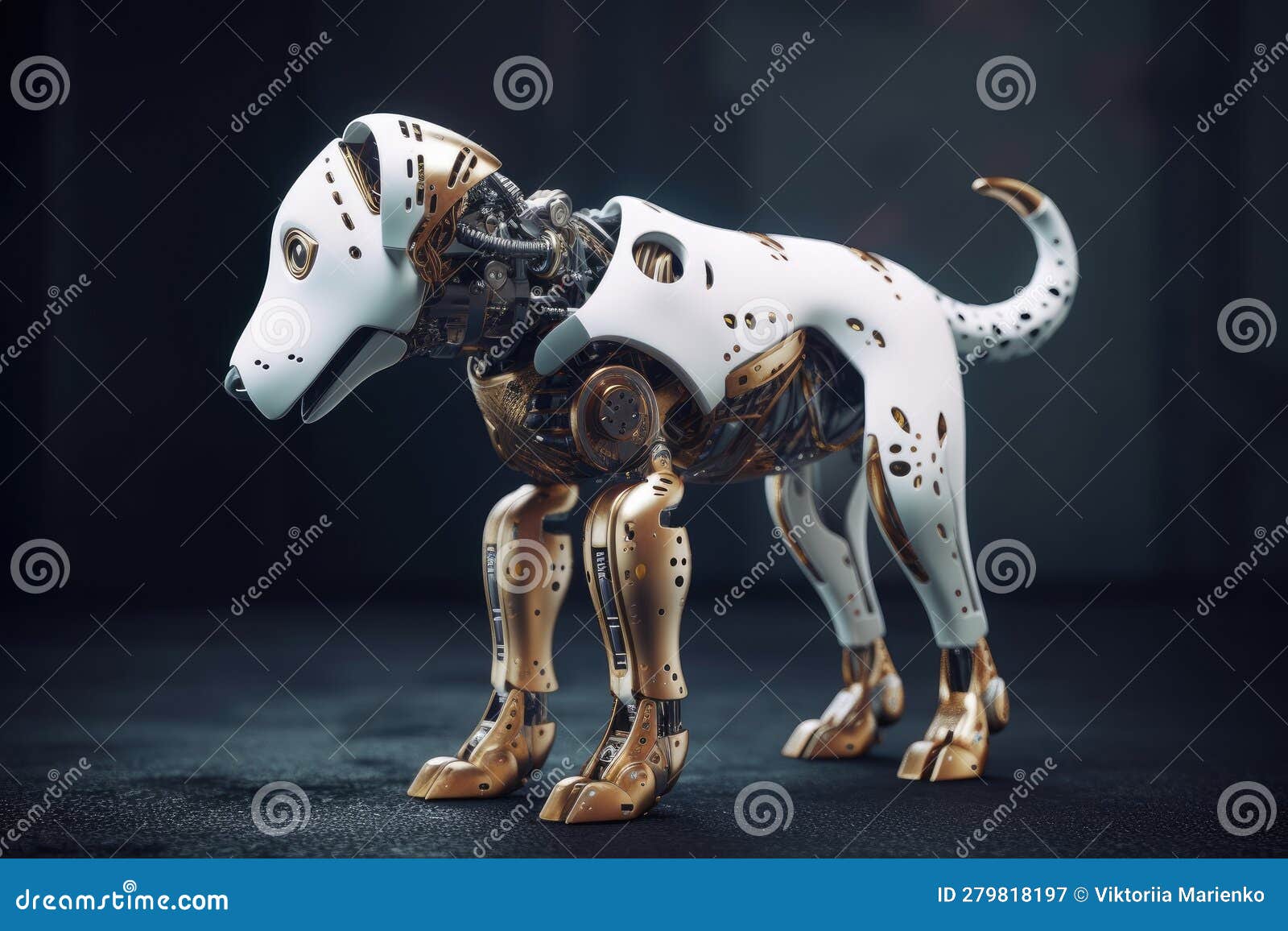 A Mechanized Canine Robot. Advanced Technology. the Idea of Artificial ...