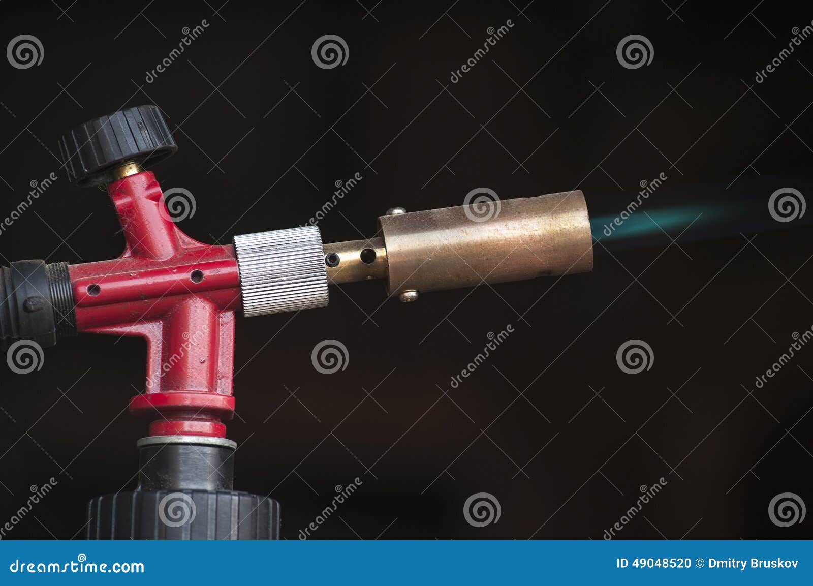 Mechero de gas foto de archivo. Imagen de industrial - 49048520