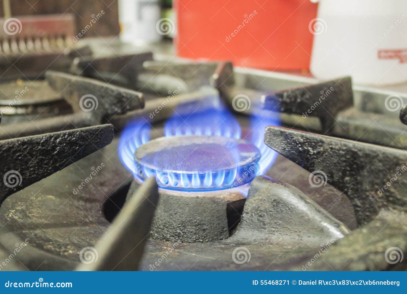 Mechero de gas imagen de archivo. Imagen de cocinero - 55468271