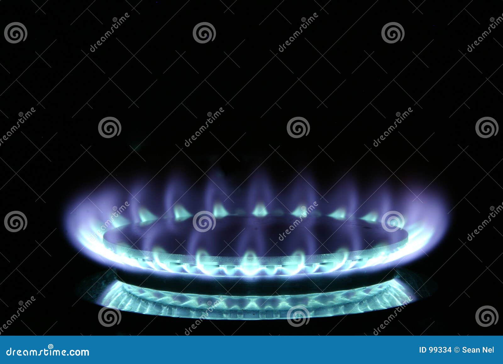 Mechero de gas foto de archivo. Imagen de estufa, azul, quemadura - 99334