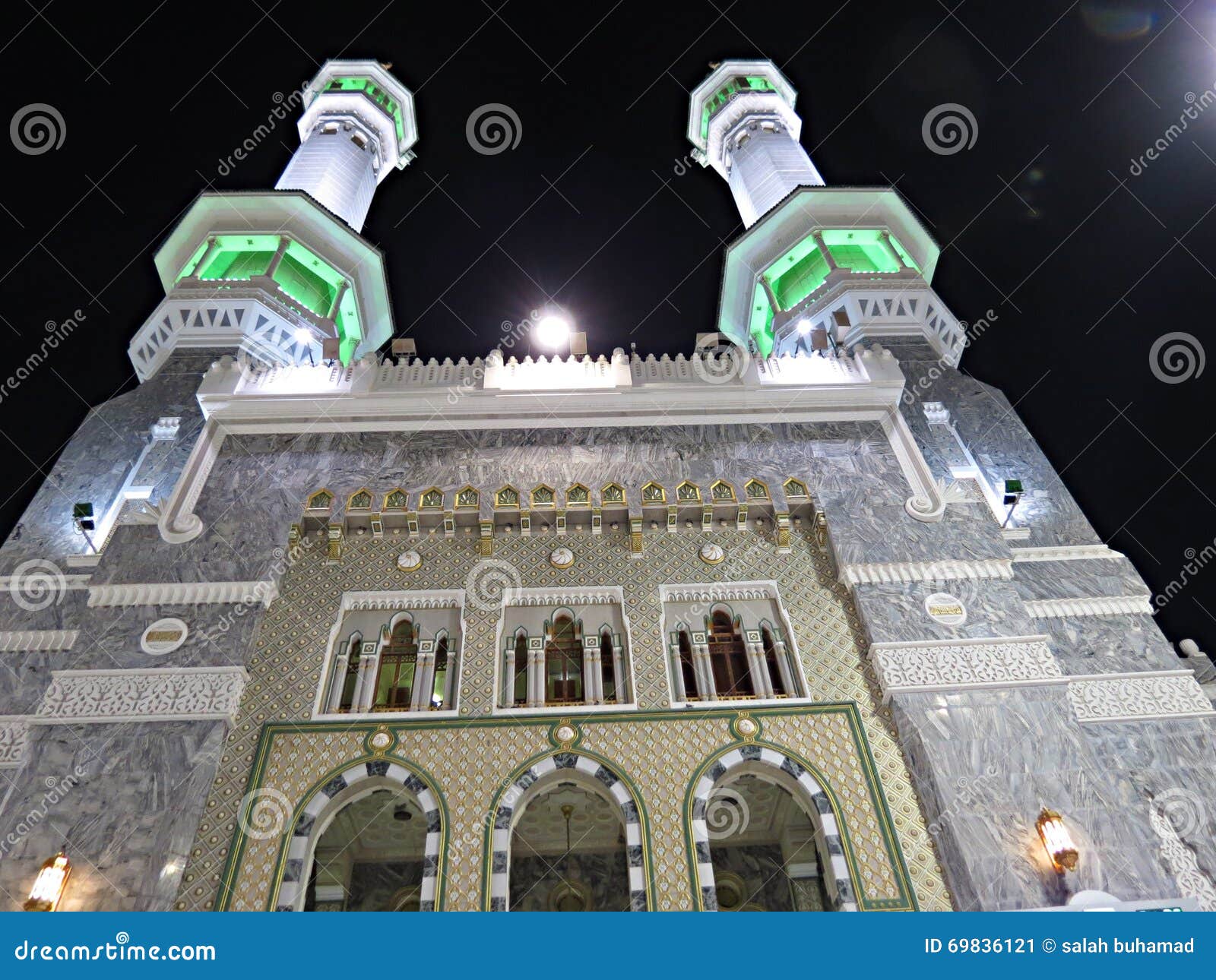 Mecka fotografering för bildbyråer. Bild av bygger, moské - 69836121
