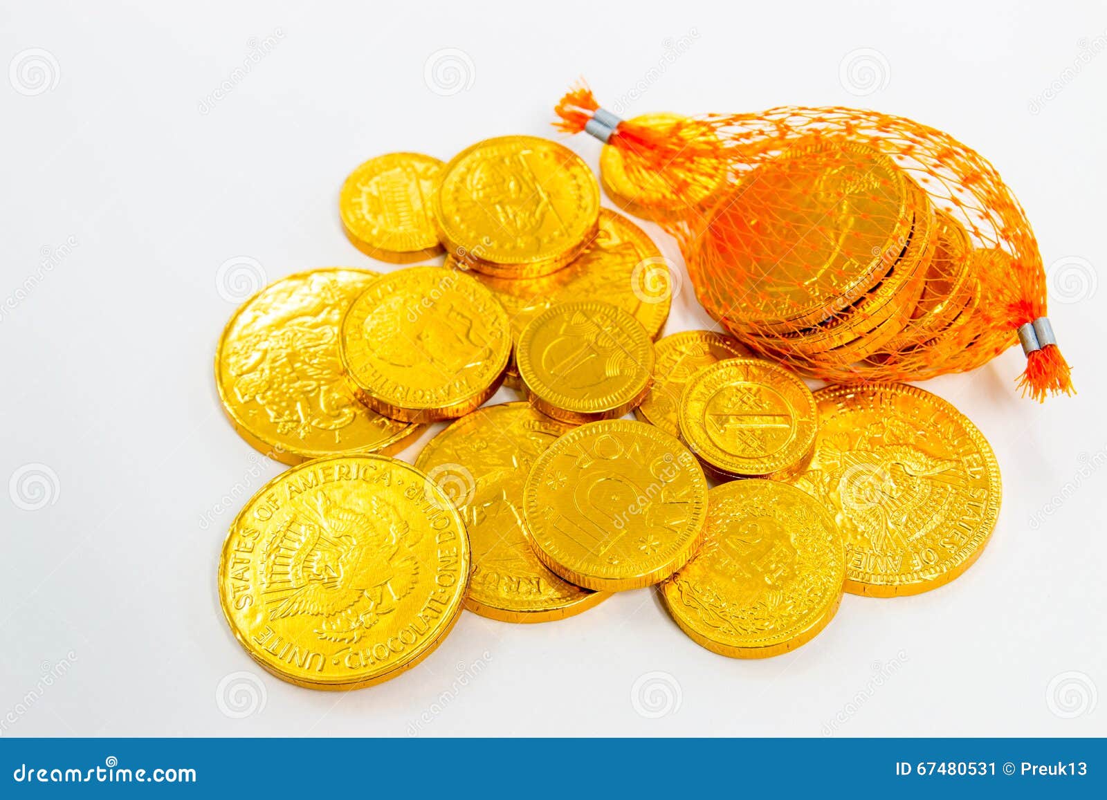 Medal chocolate 6 stock image. Image of token, sweet - 67480531