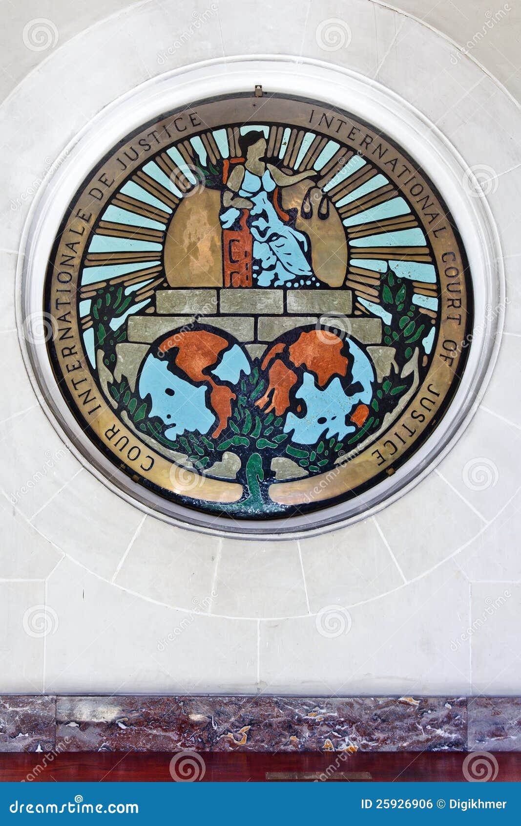 Medal of the ICJ editorial photo. Image of court, international - 25926906