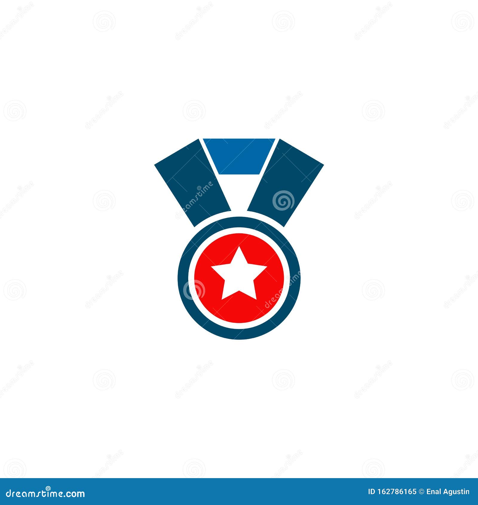 Medal Icon Logo Design Vector Template Stock Vector - Illustration of ...