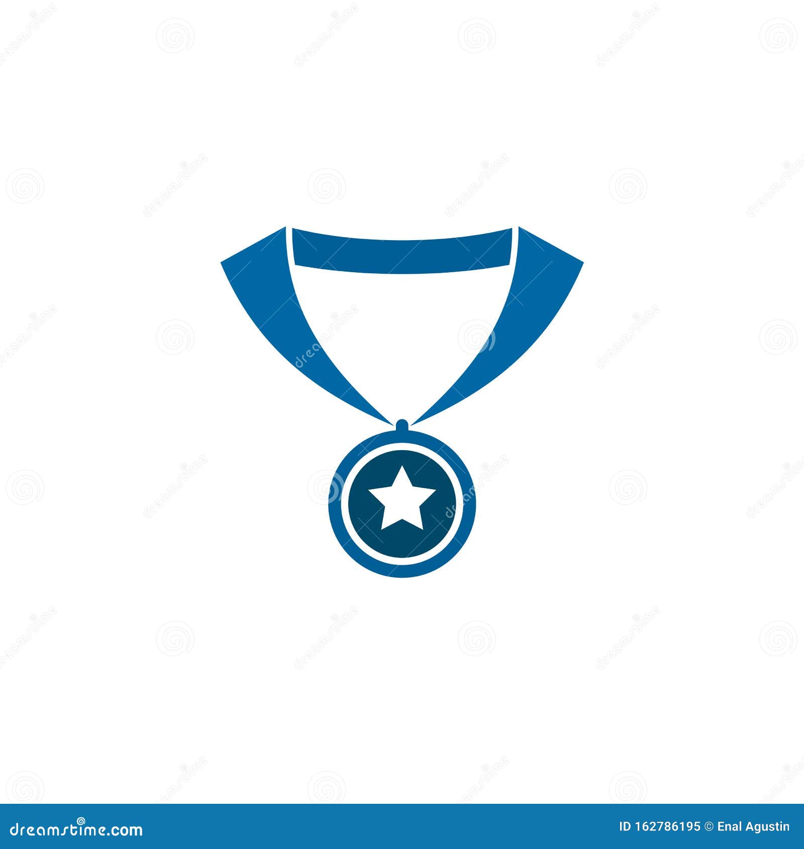 Medal Icon Logo Design Vector Template Stock Vector - Illustration of ...