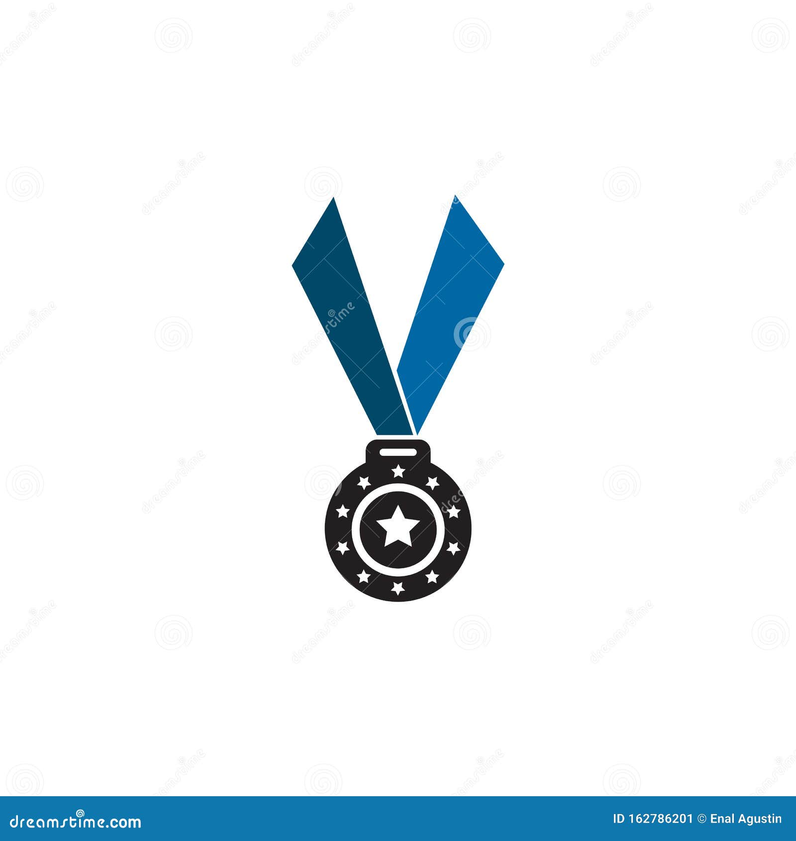 Medal Icon Logo Design Vector Template Stock Vector - Illustration of ...