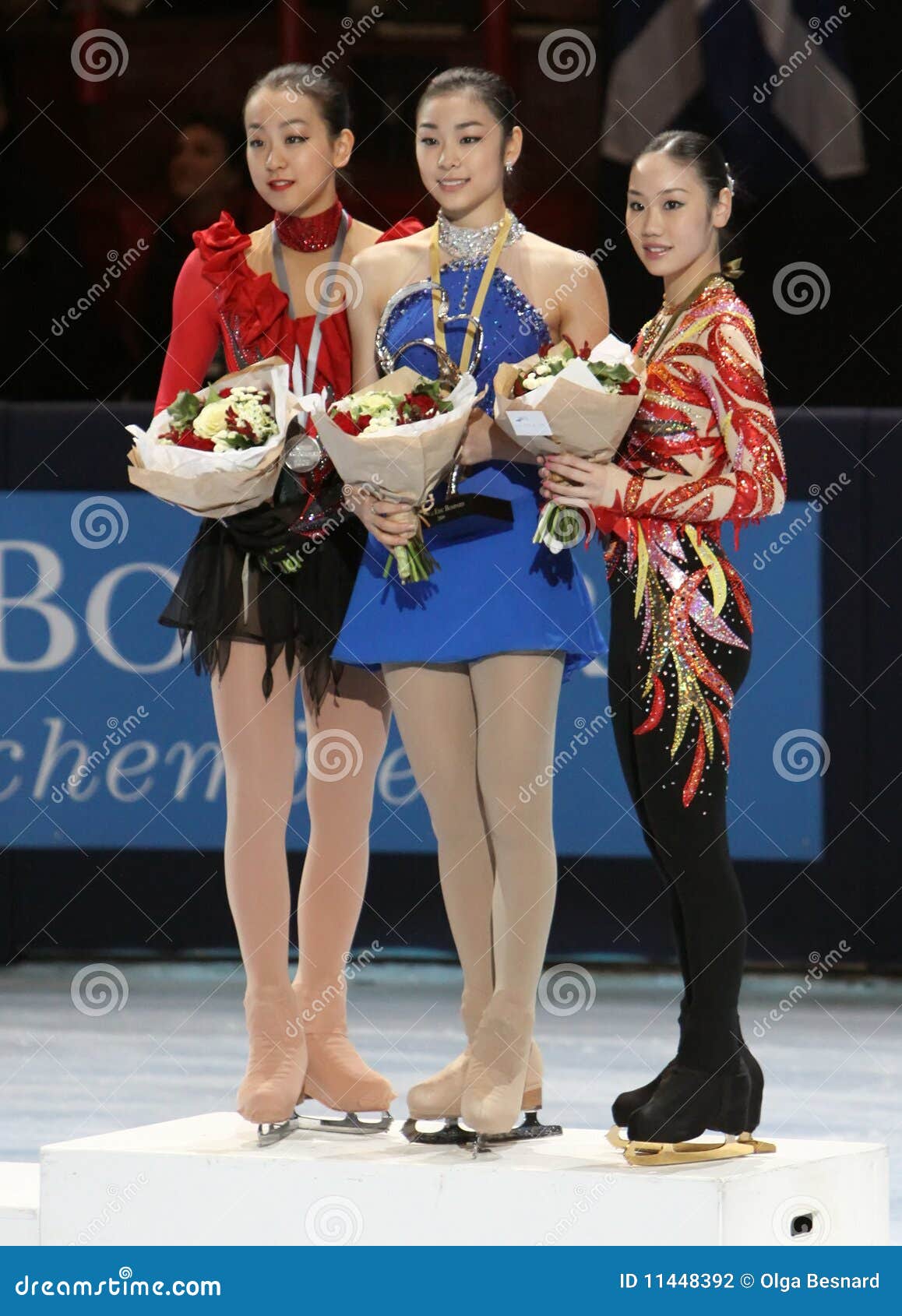 Medalists in Ladies Single Skating Editorial Photography - Image of ...