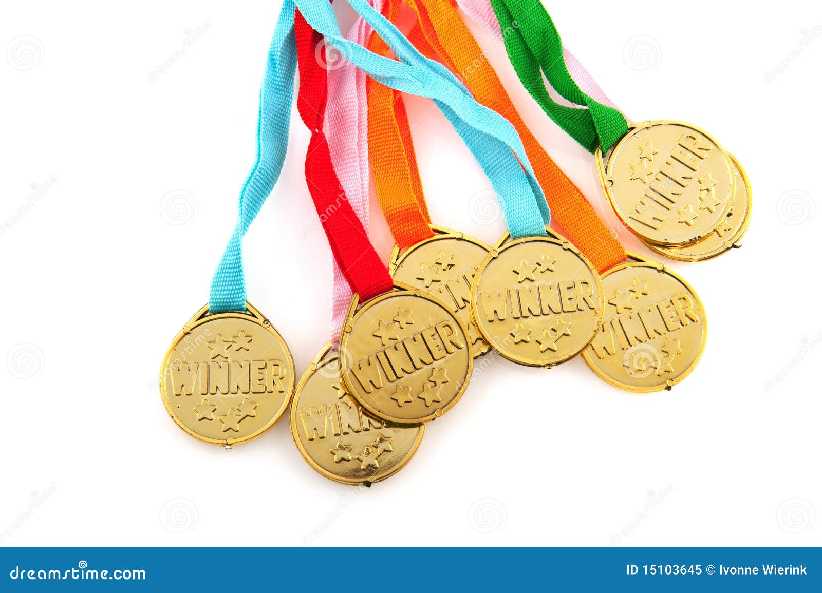 Medals for the winner stock image. Image of colorful - 15103645