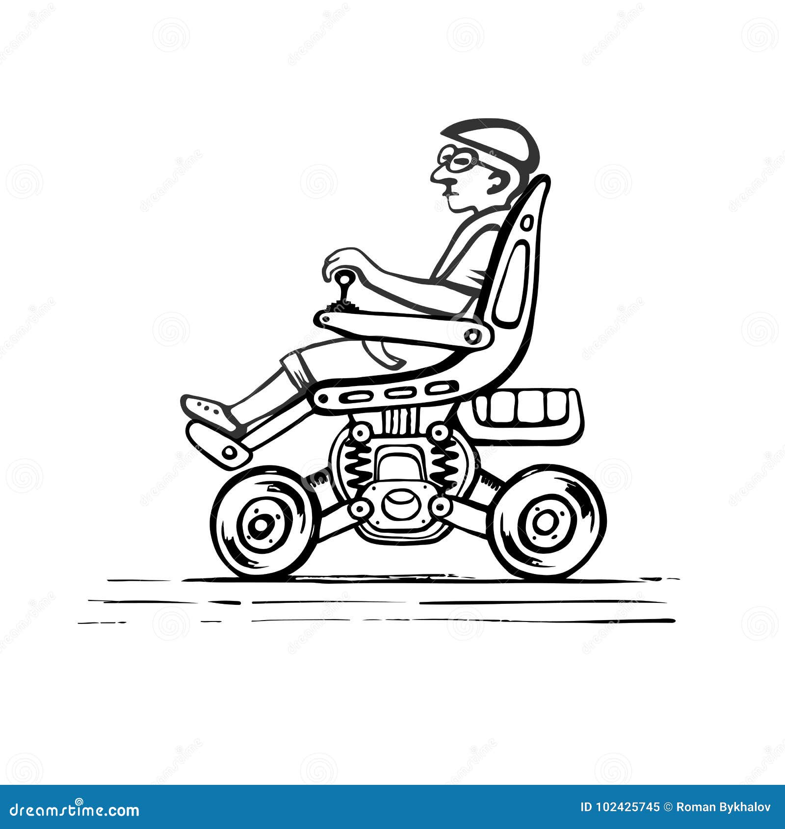 Rullstol Stock Illustrationer, Vektorer, & Clipart – (42,052 Stock ...