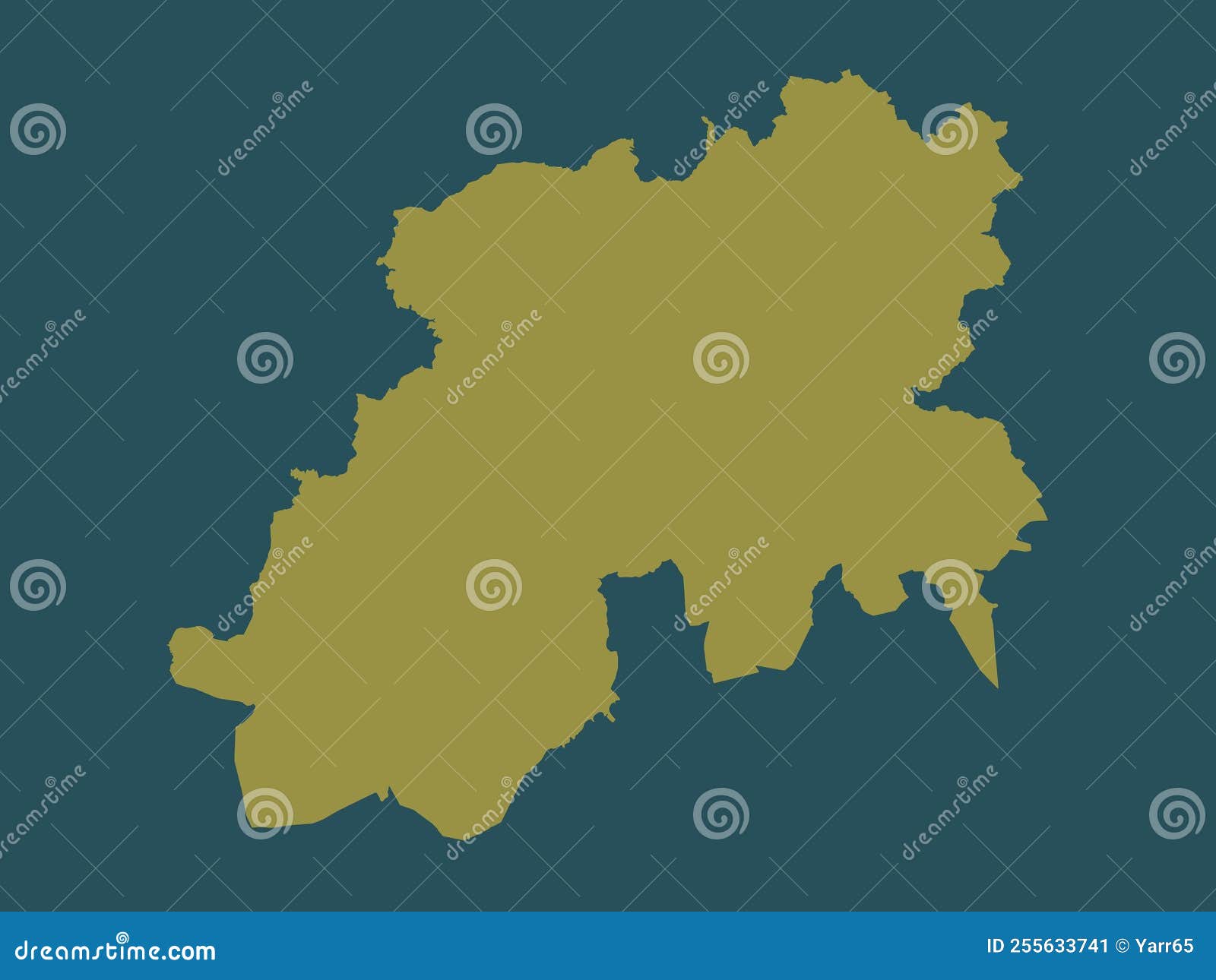 Medea, Algeria. Solid. No Legend Stock Illustration - Illustration of ...