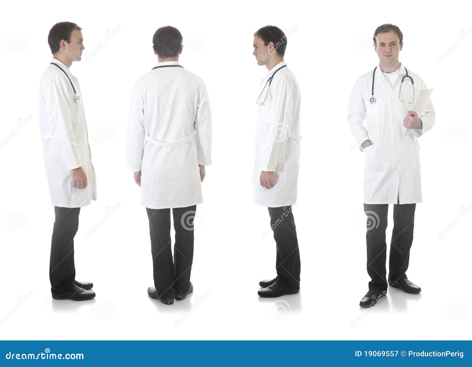Medecin View Under Different Angles Stock Image - Image of specialist ...