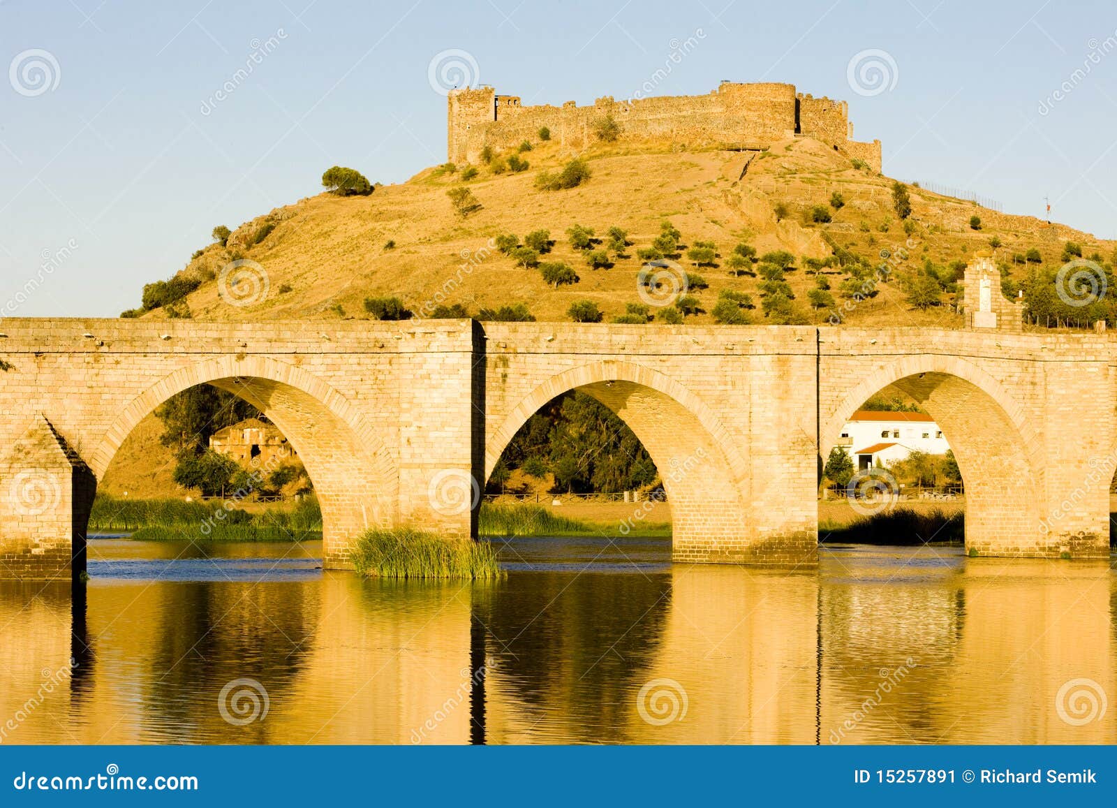 Medellin in Spain stock image. Image of history, badajoz - 15257891