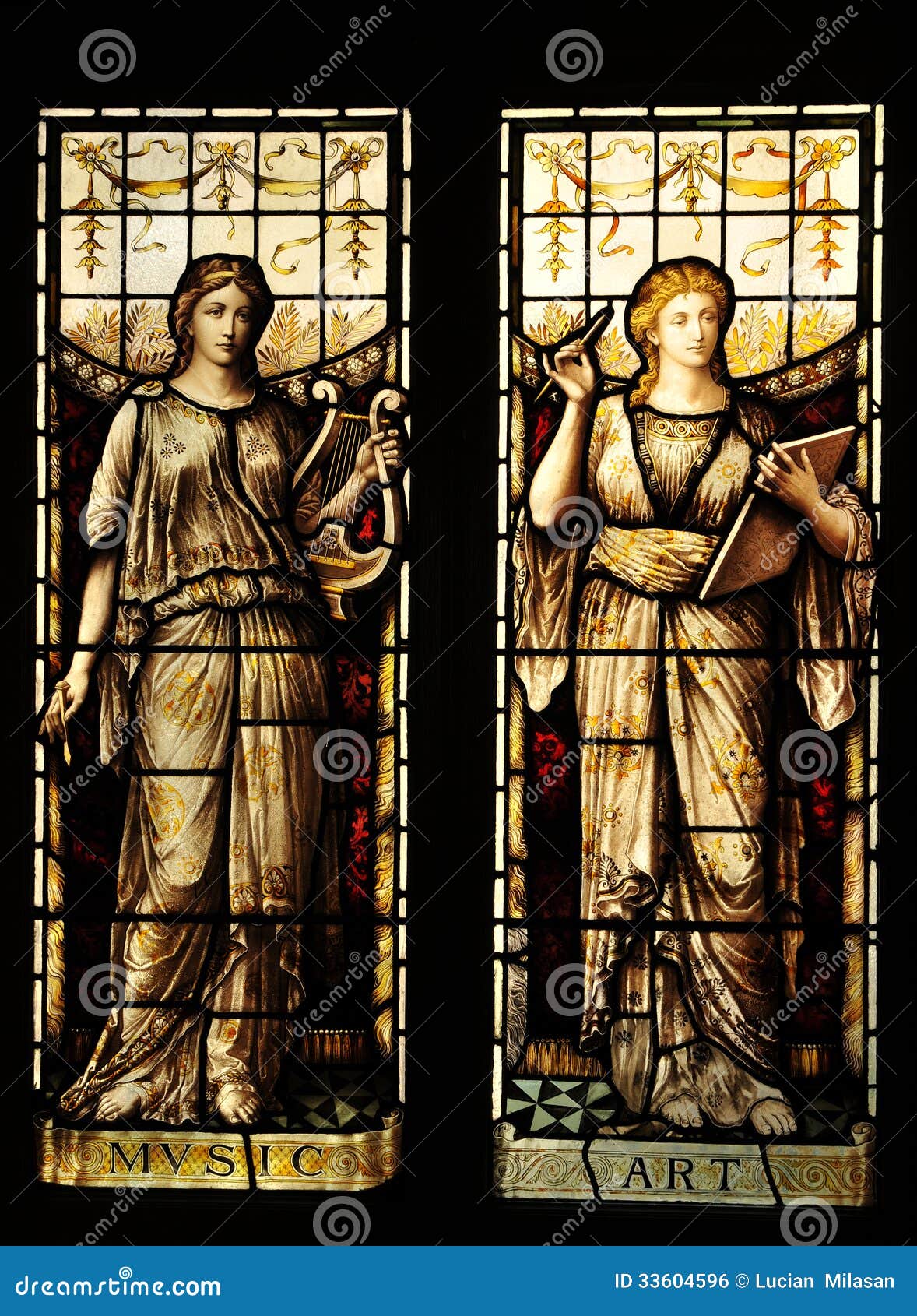 Medeltida konst arkivfoto. Bild av roman, exponeringsglas - 33604596