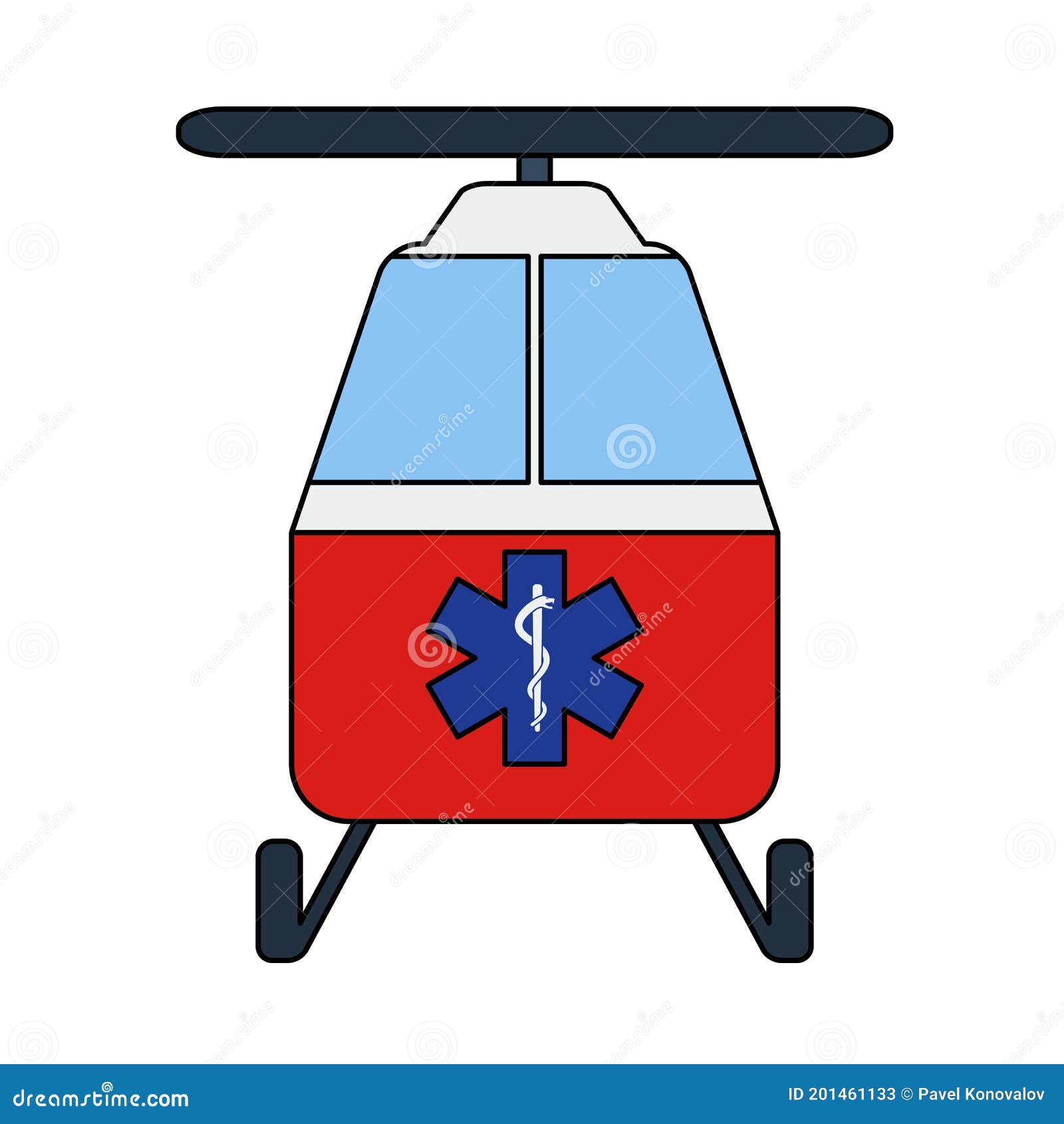 Medevac Icon Cartoon Vector | CartoonDealer.com #217911109
