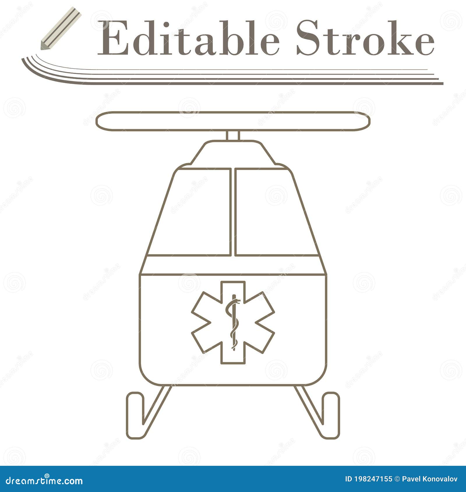 Medevac Icon Cartoon Vector | CartoonDealer.com #149269121