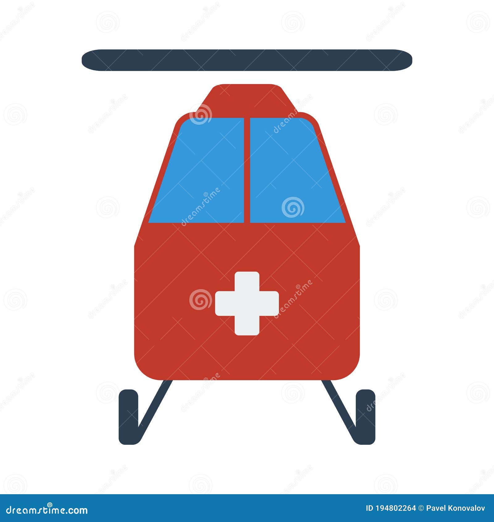 Medevac Icon stock vector. Illustration of service, help - 194802264