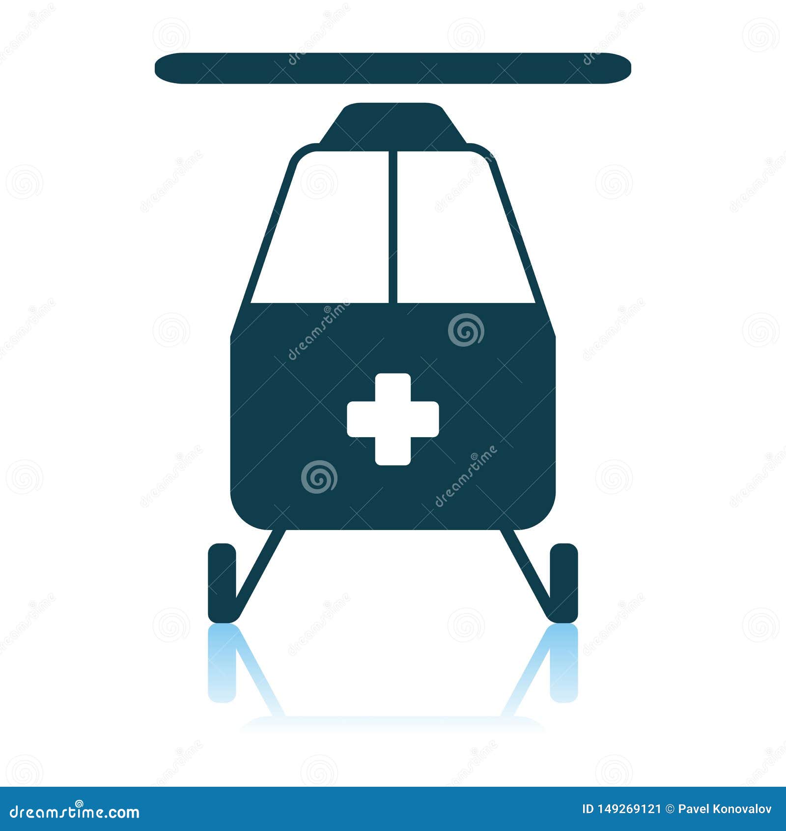 Medevac Icon Cartoon Vector | CartoonDealer.com #217911109
