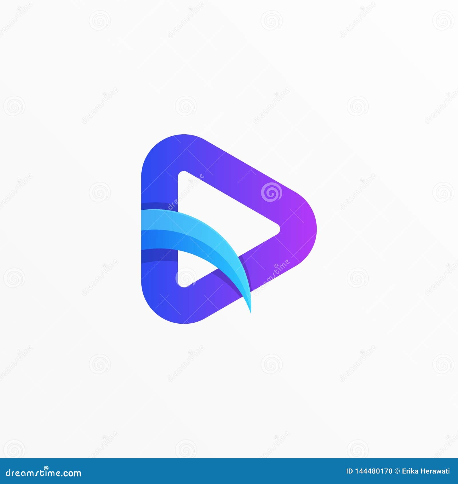 Media Communication Logo Abstract Symbol Vector Template Stock Vector ...