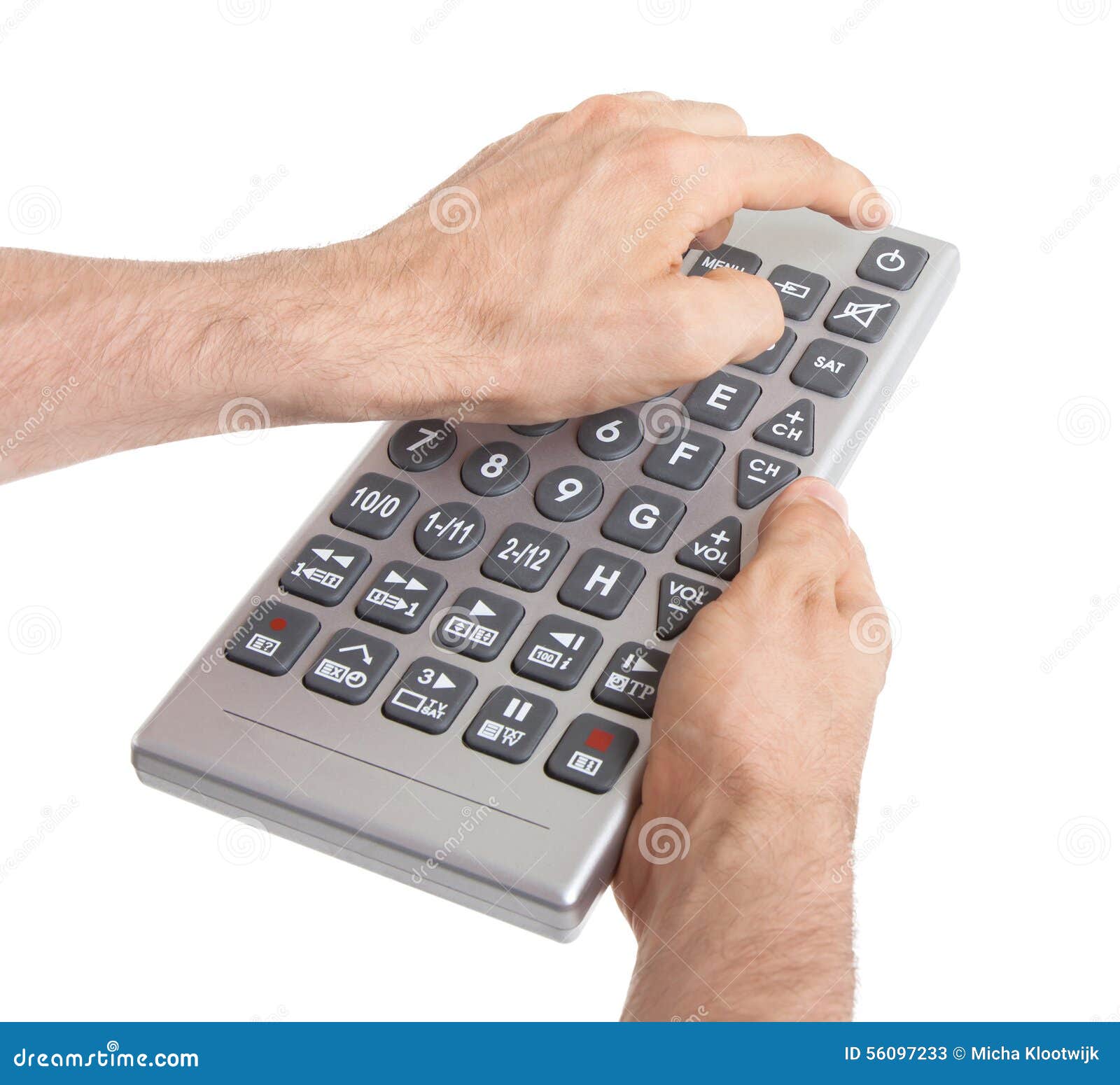Media Conceptual Image - Unusual Large Remote Control Stock Image ...