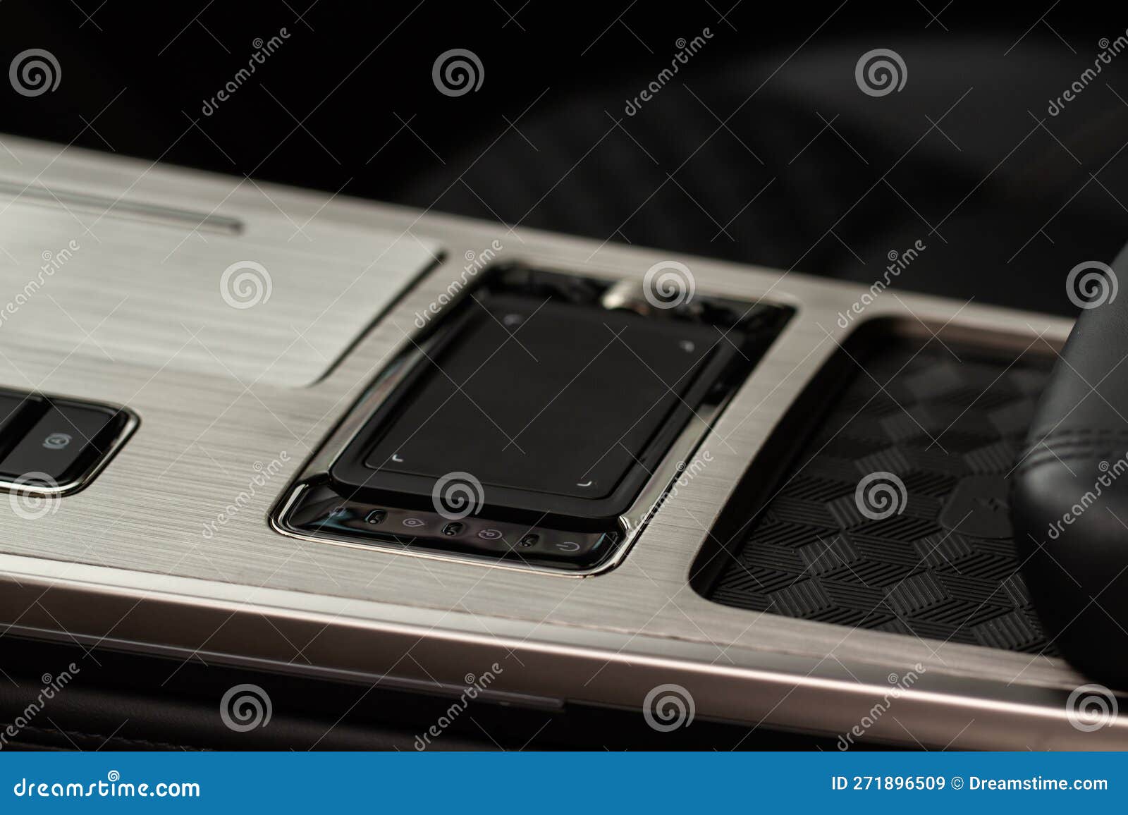 Media Buttons of Modern Car Stock Image - Image of modern, switch ...