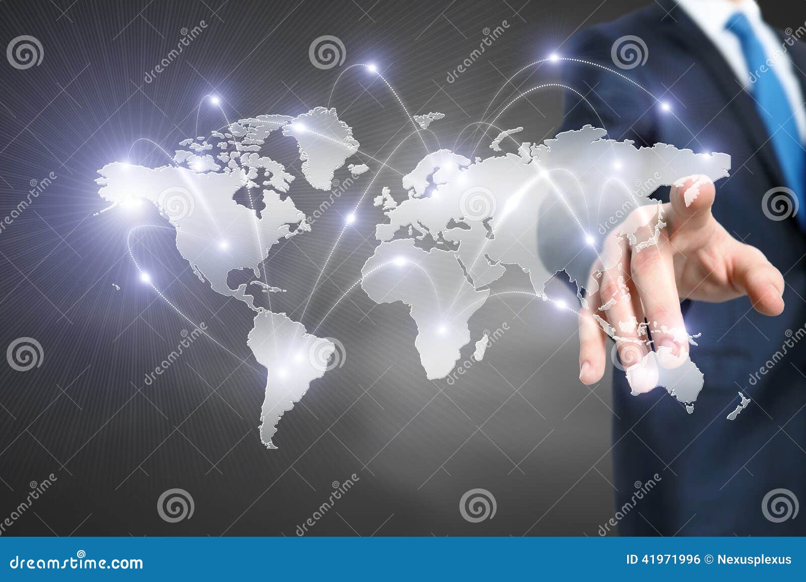 Media globalization stock photo. Image of concepts, businessman - 41971996