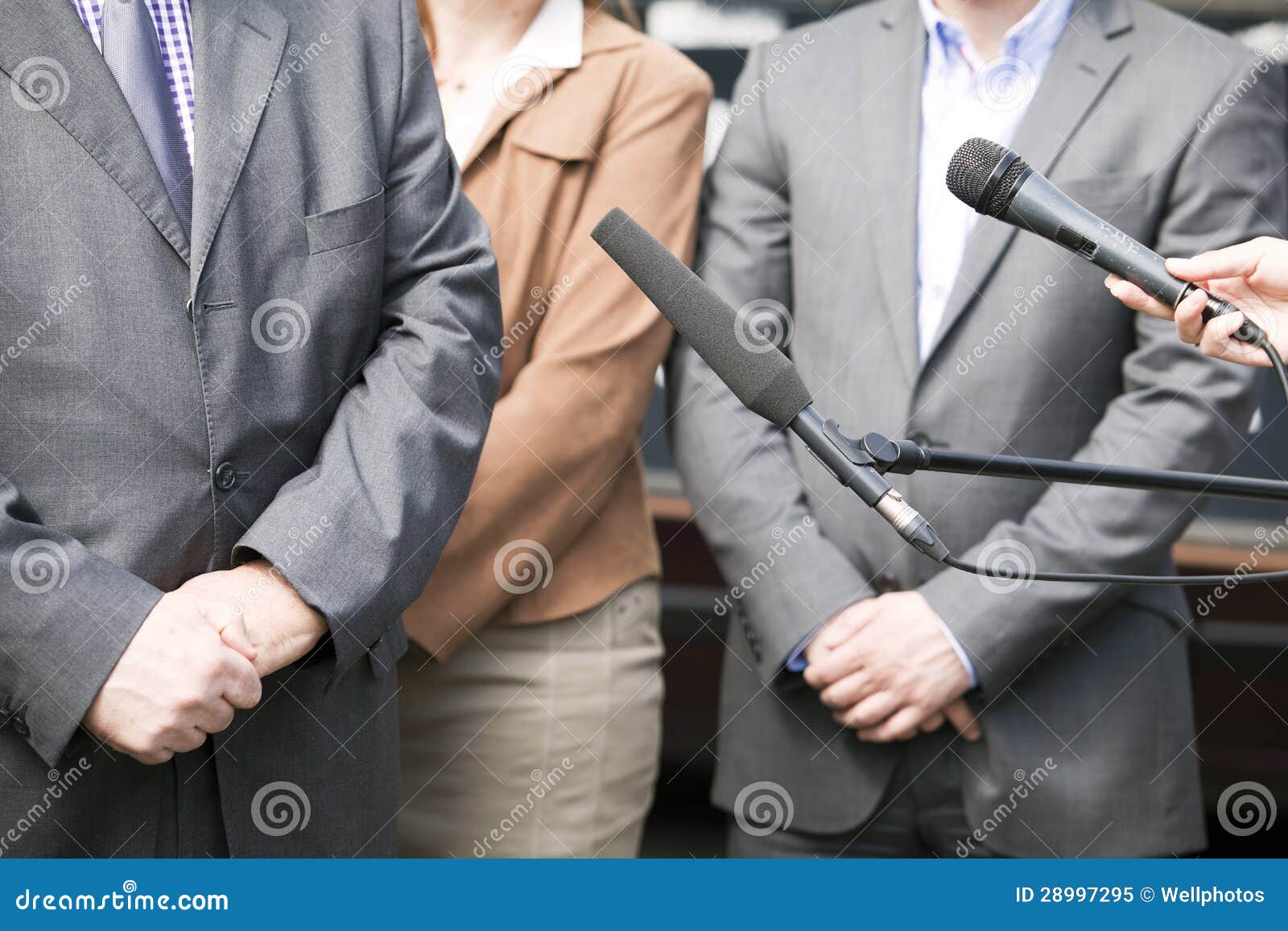 Media interview stock image. Image of equipment, journalist - 28997295