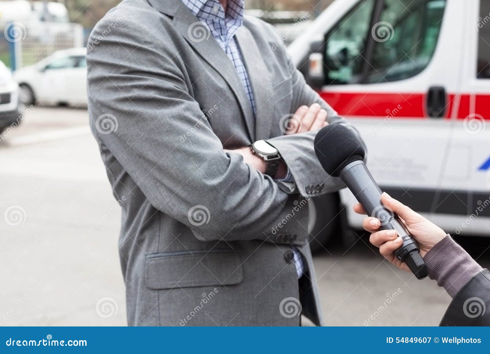 Media interview stock image. Image of talk, journalist - 54849607