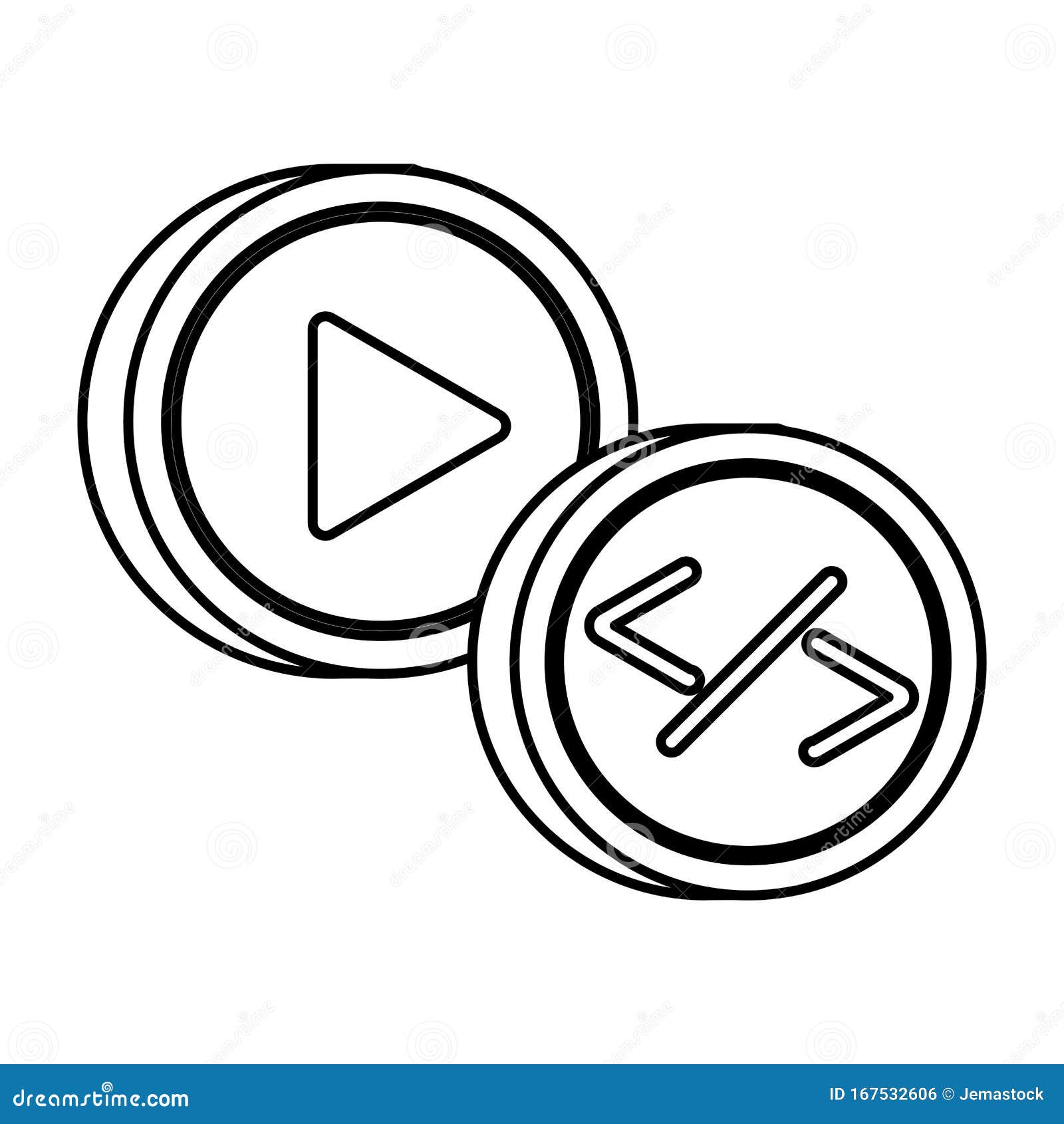 Media Player Play Button Icon Stock Vector - Illustration of modern ... Media Player Play Button Icon Stock Vector - Illustration of modern ...